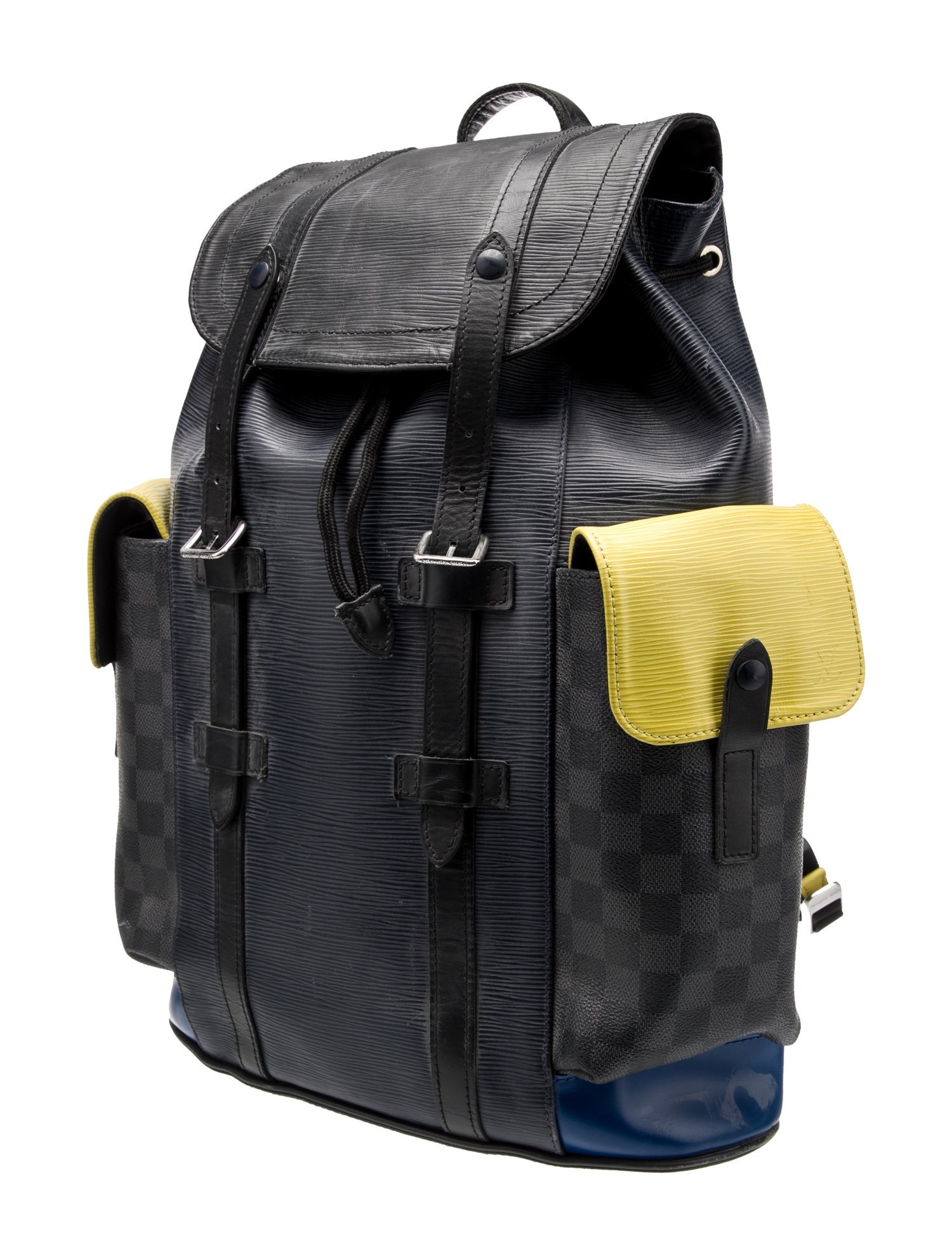 Louis Vuitton Damier Graphite Christopher PM - Black Backpacks, Bags ...