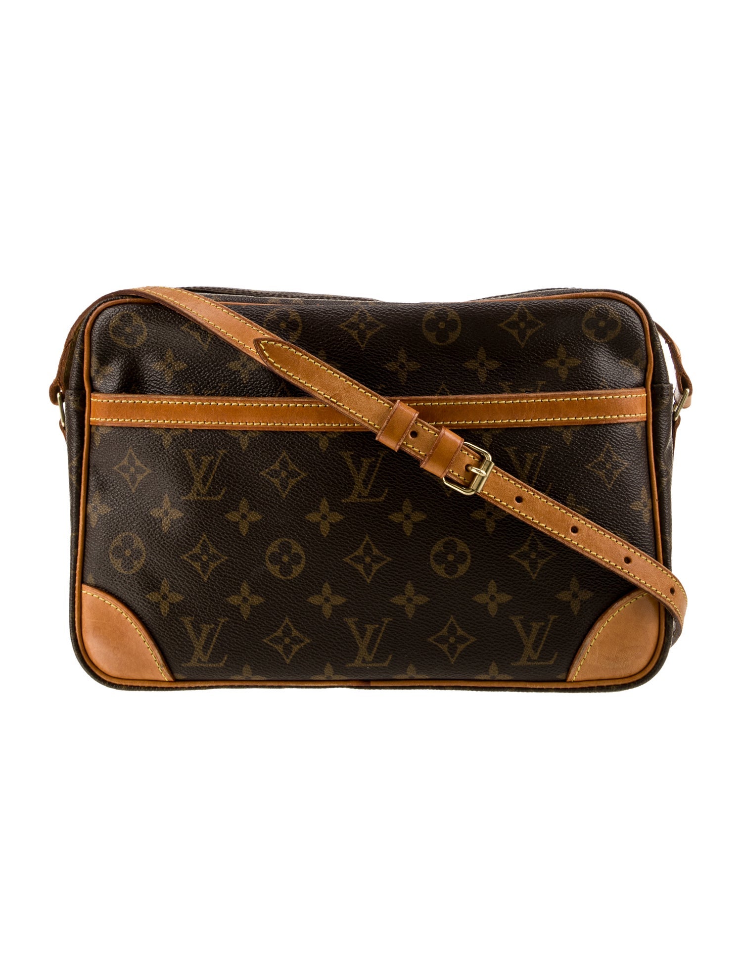 Louis Vuitton LV Monogram Trocadero 30 Vintage - Brown Crossbody Bags, Handbags - LOU1043360 ...
