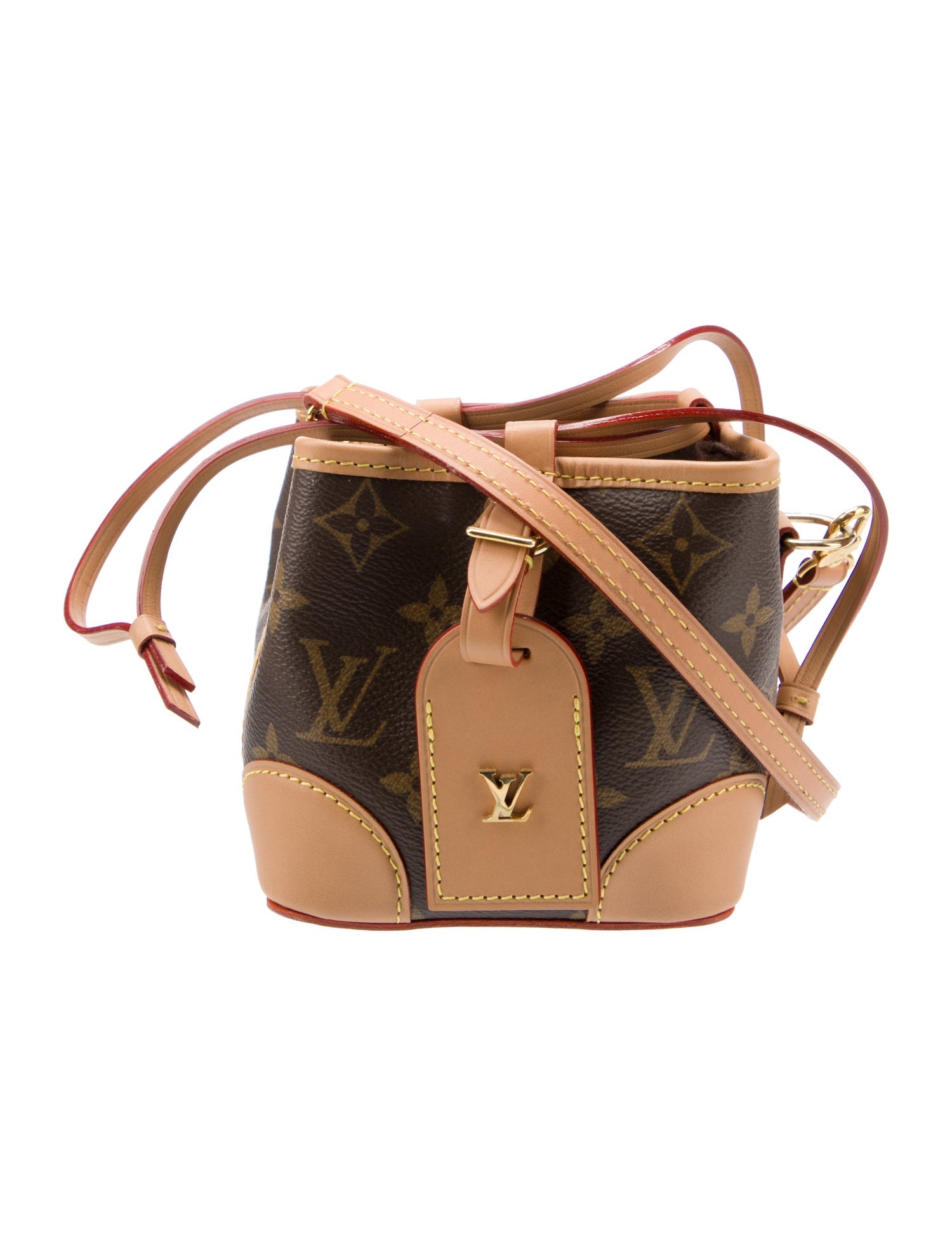 Louis Vuitton LV Monogram Noé Purse - Brown Mini Bags, Handbags ...