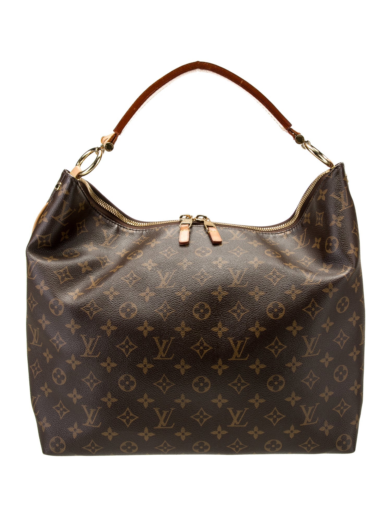 Louis Vuitton LV Monogram Sully PM - Brown Totes, Handbags - LOU1047578 ...