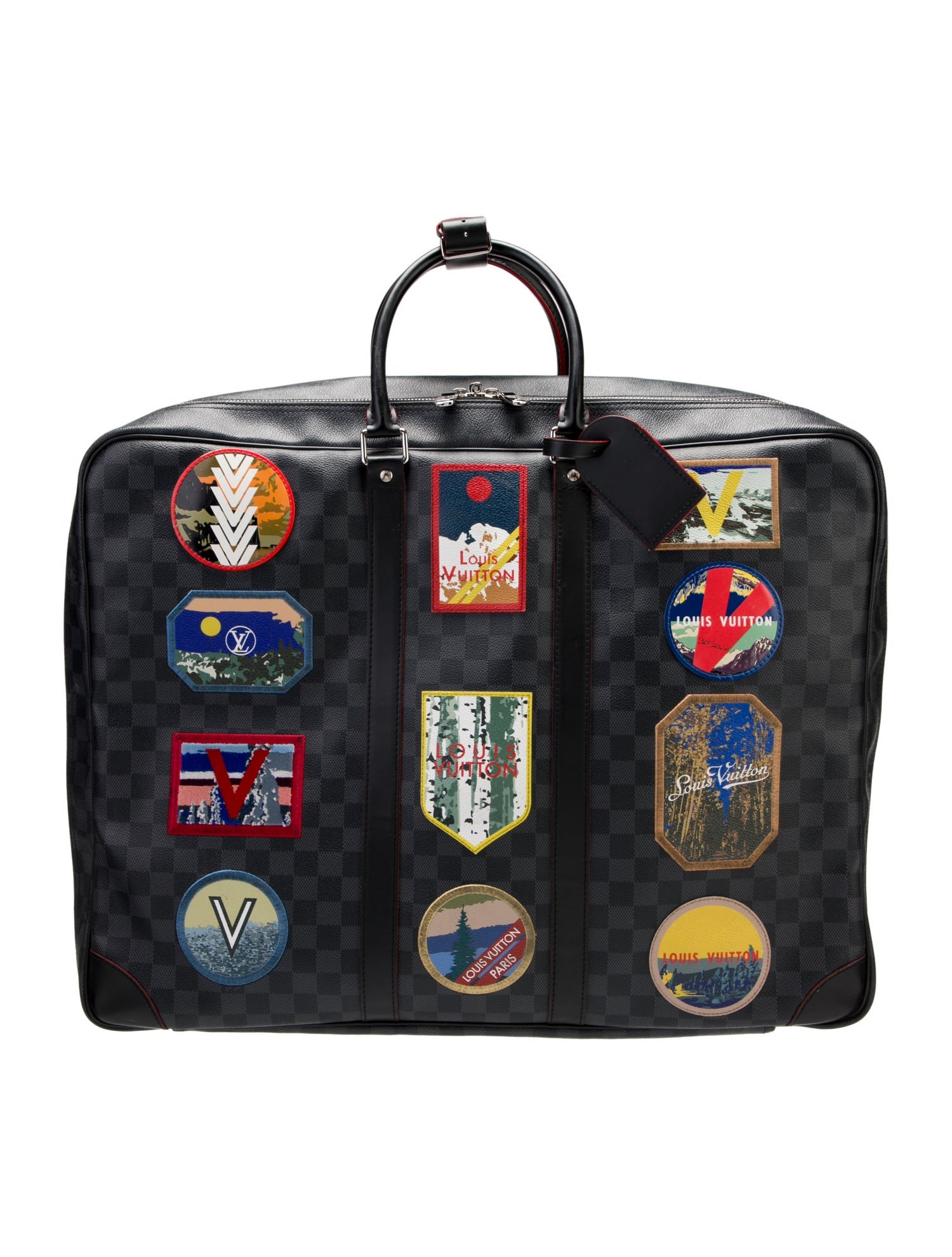 Louis Vuitton Alps Sirius 55 Boston Bag - Black Carry-Ons, Luggage ...