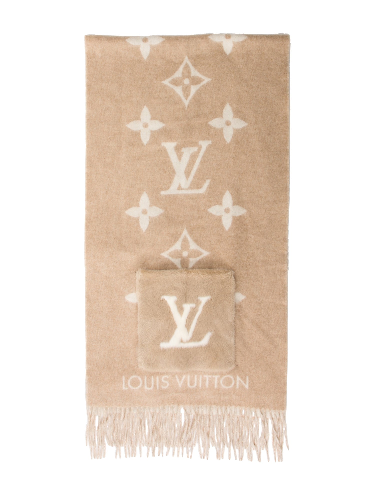 Louis Vuitton Reykjavik Gradient Cashmere Scarf - Blue Scarves and ...