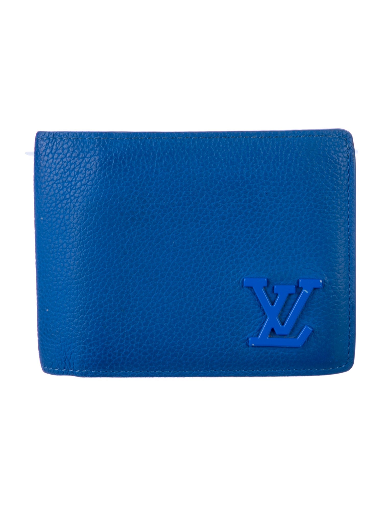 Louis Vuitton Taurillon Leather Multiple Wallet - Blue Wallets ...
