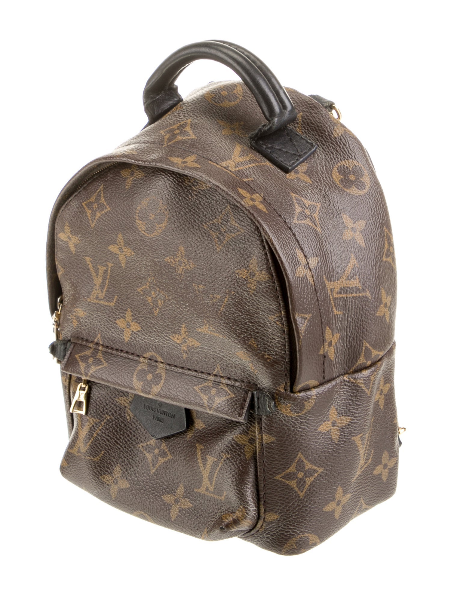 Louis Vuitton LV Monogram Palm Springs Mini - Brown Backpacks, Handbags ...