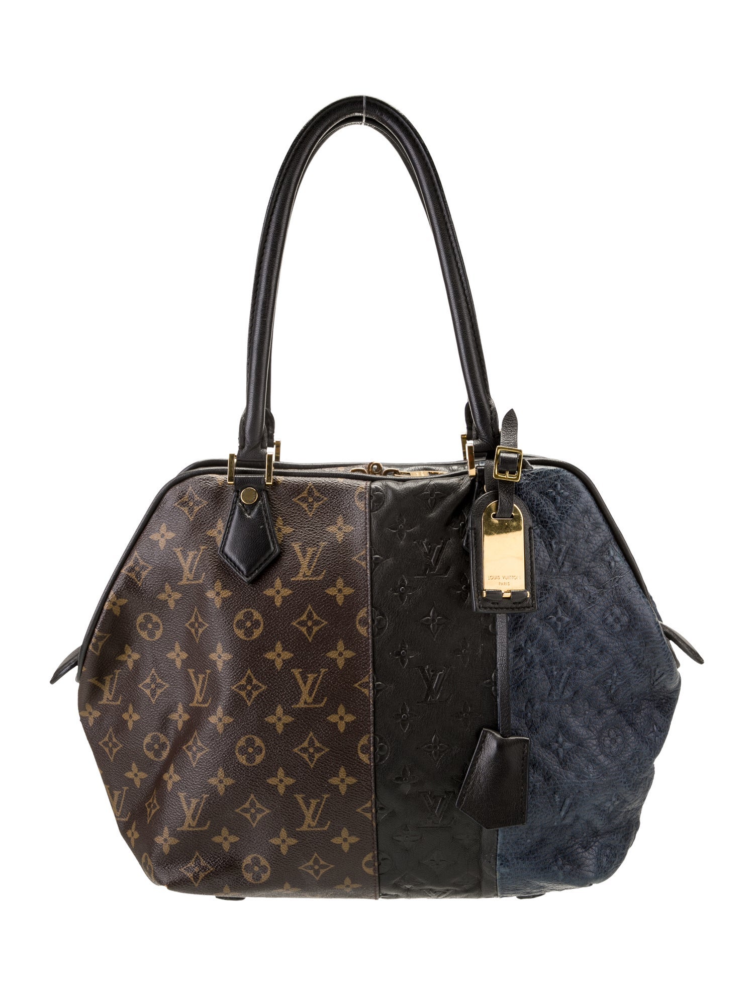 Louis Vuitton LV Monogram Marine Blocks - Brown Shoulder Bags, Handbags ...