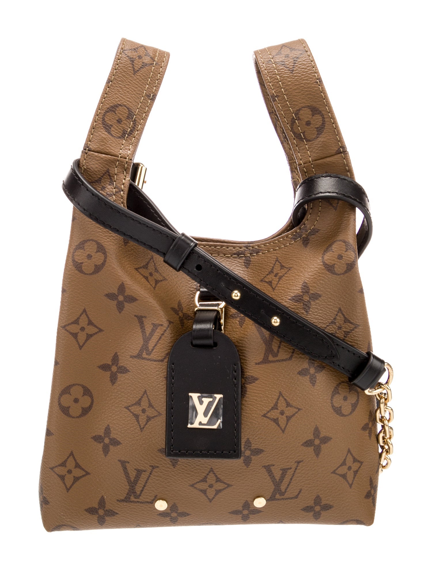 Louis Vuitton LV Monogram Atlantis BB - Brown Handle Bags, Handbags ...