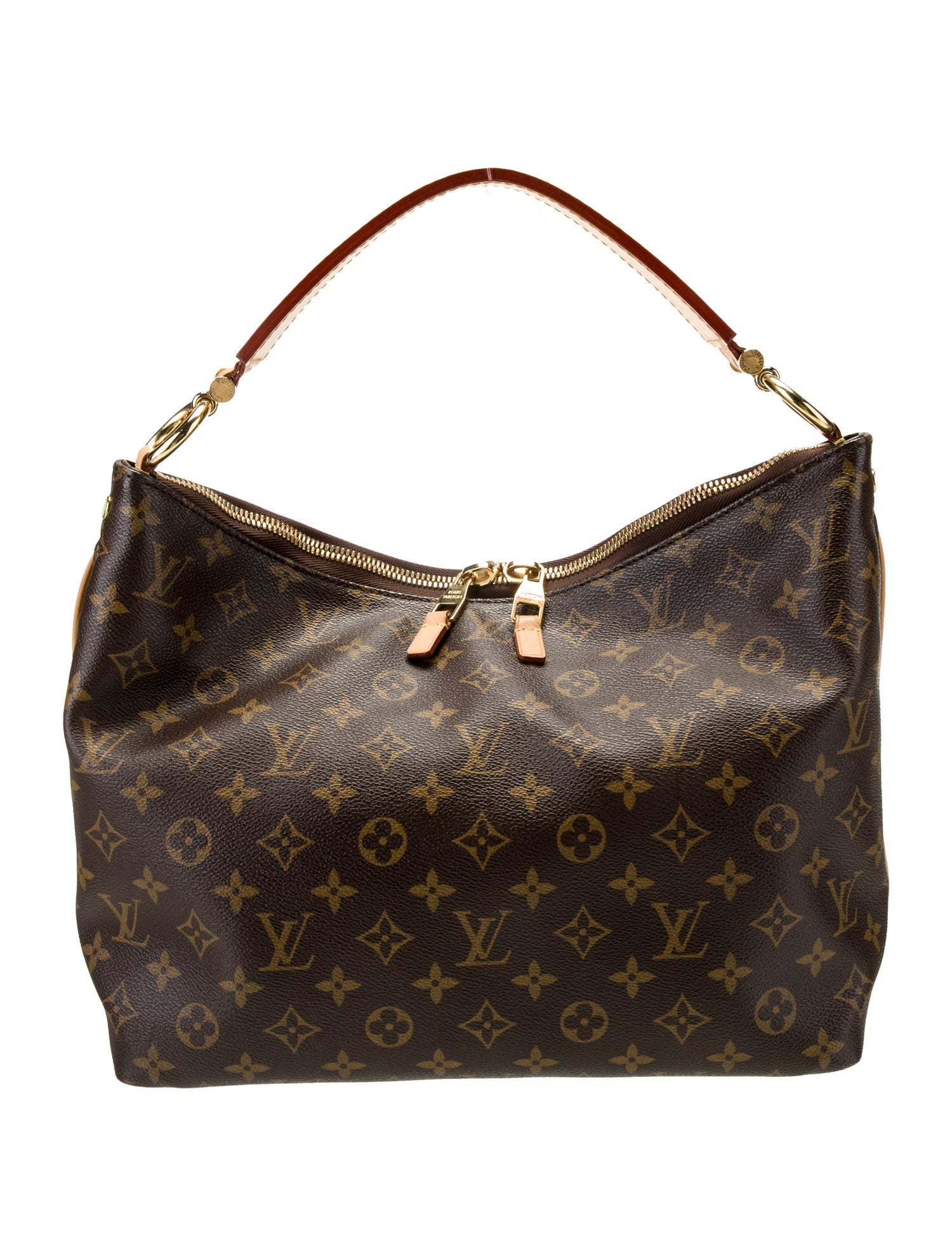 Louis Vuitton LV Monogram Sully PM - Brown Shoulder Bags, Handbags ...