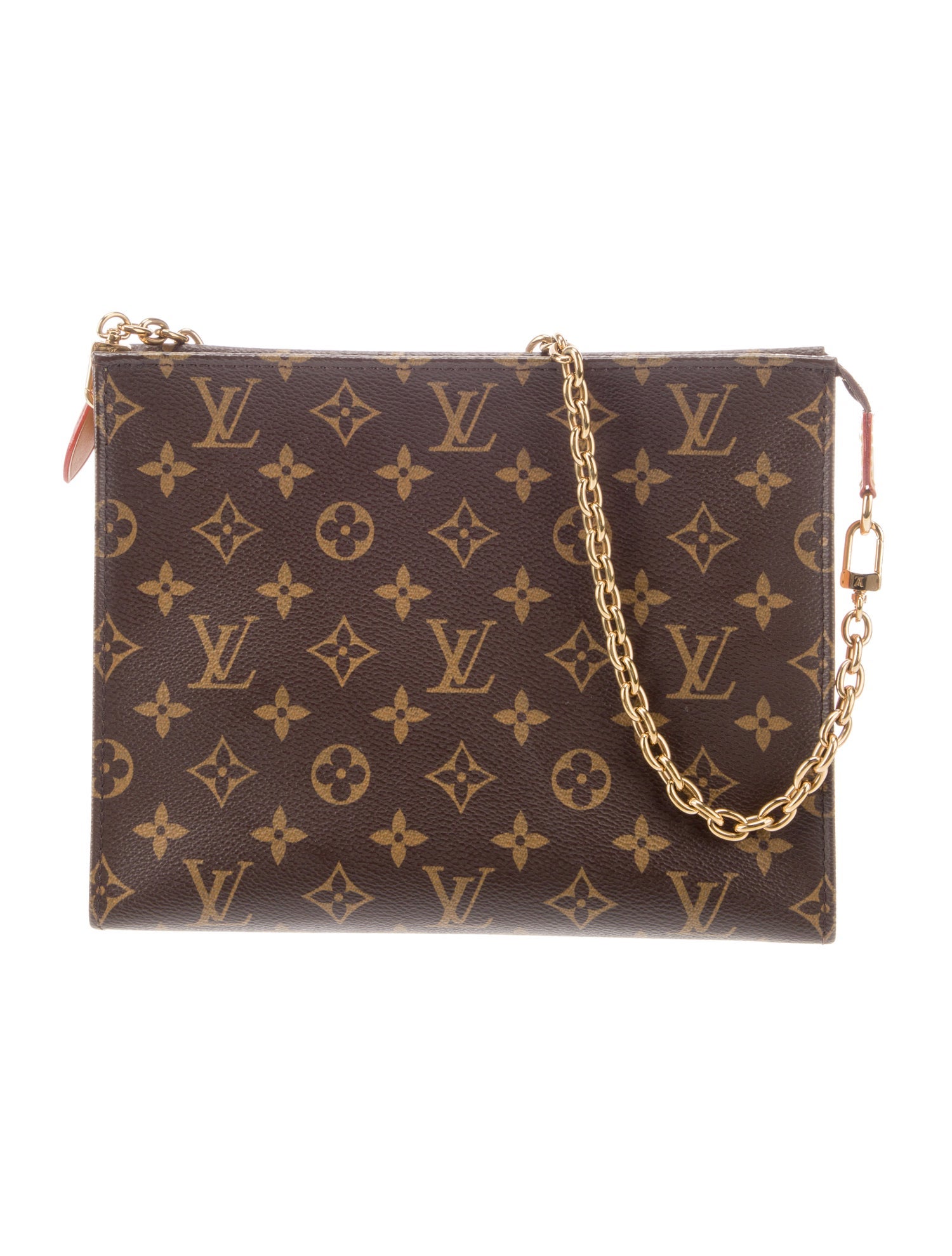 Louis Vuitton LV Monogram Shoulder Bag - Brown Cosmetic Bags ...
