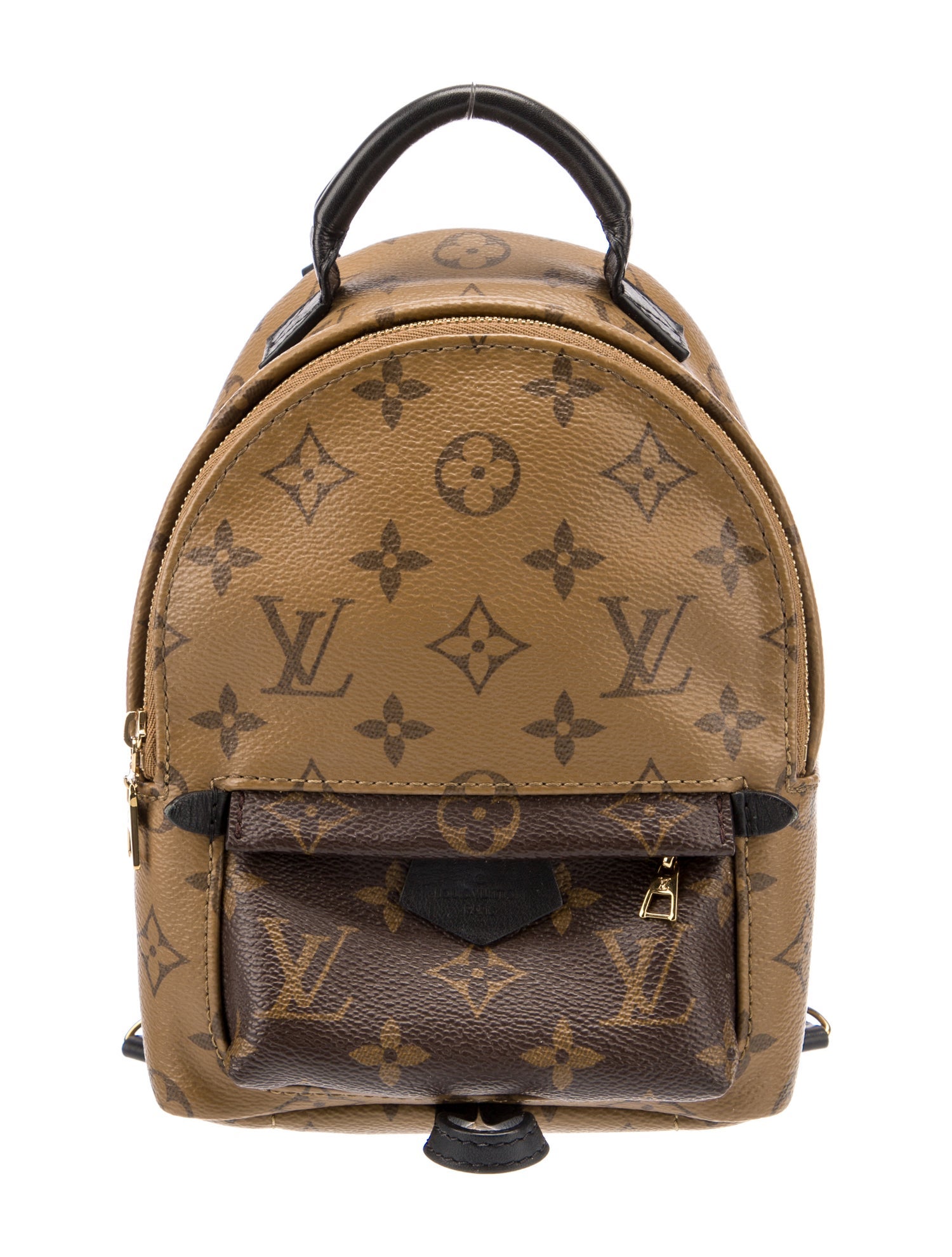 Louis Vuitton LV Monogram Palm Springs Mini - Brown Backpacks, Handbags ...