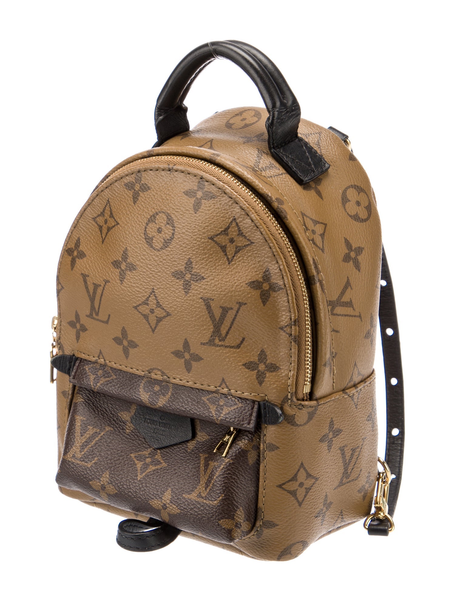 Louis Vuitton LV Monogram Palm Springs Mini - Brown Backpacks, Handbags ...
