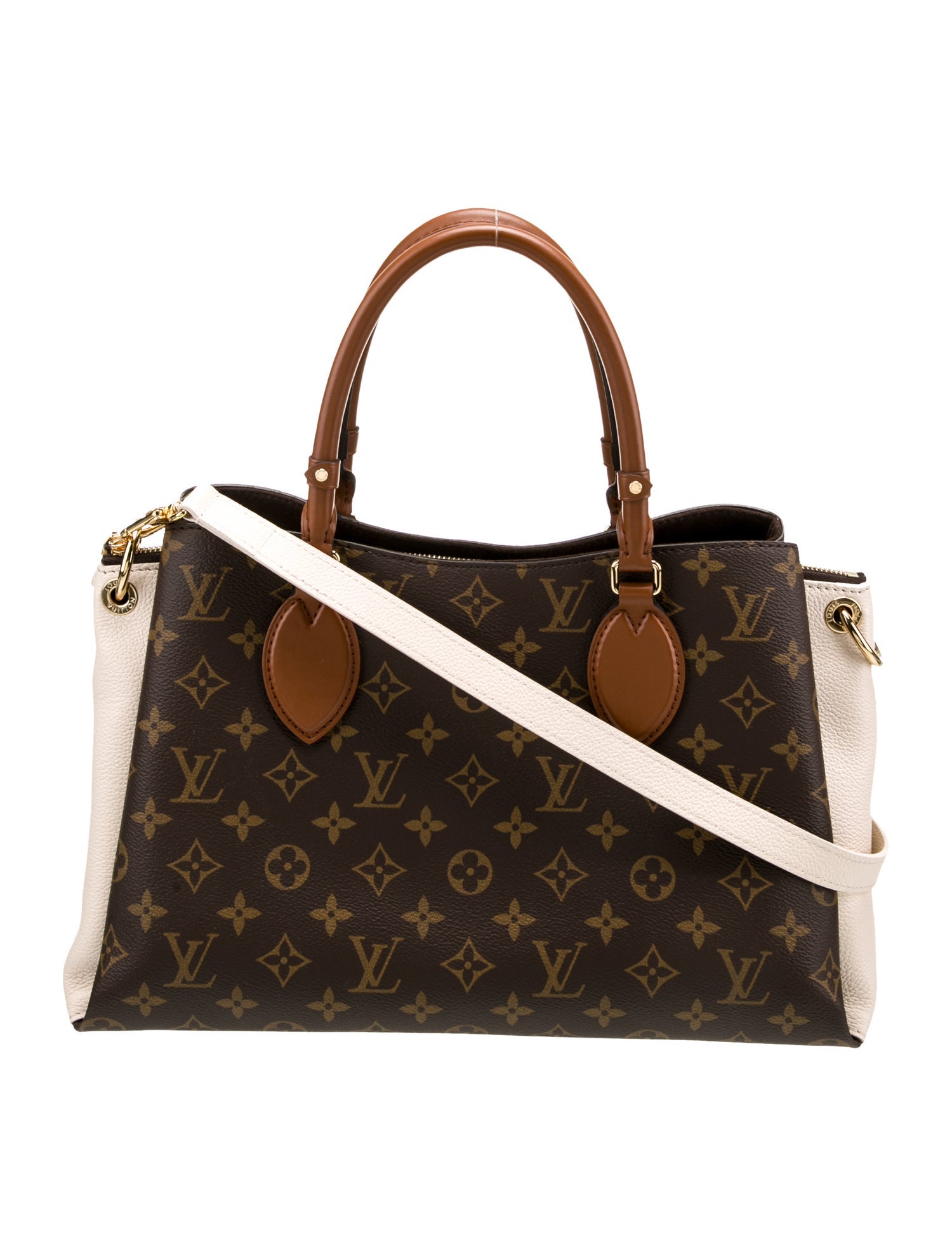 Louis Vuitton LV Monogram Rivoli MM - Brown Handle Bags, Handbags ...