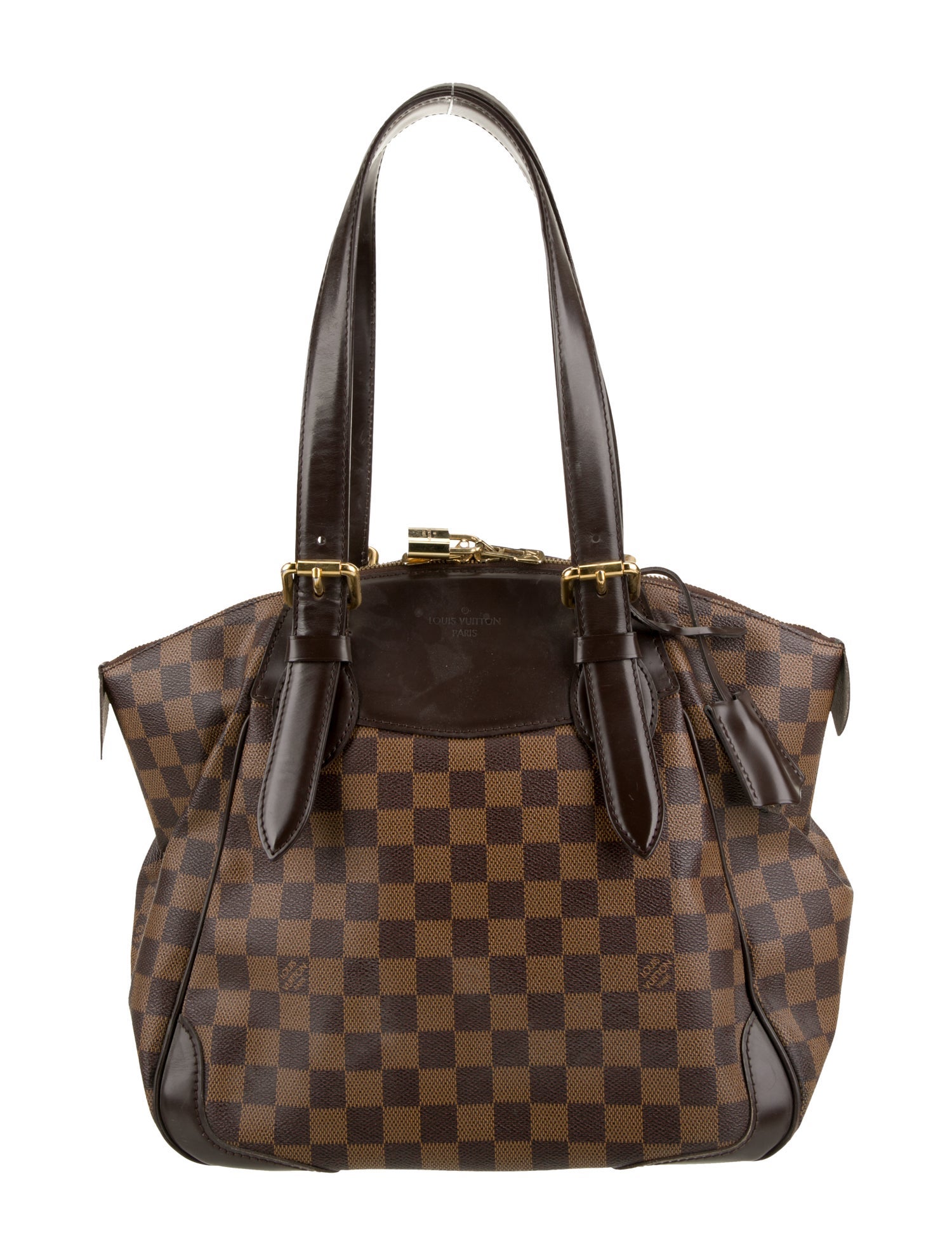 Louis Vuitton Damier Ebene Verona MM Vintage - Brown Shoulder Bags ...