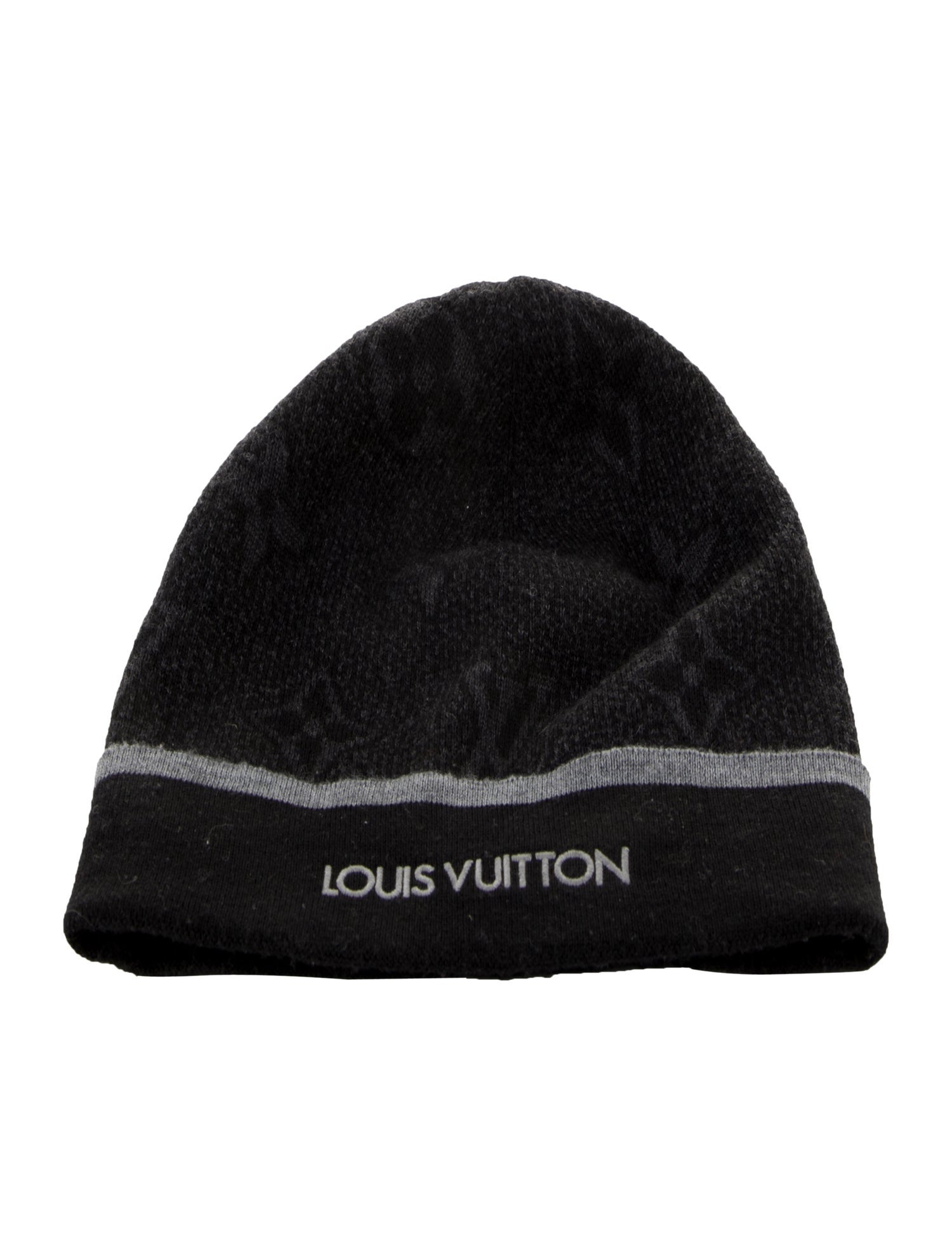 Louis Vuitton Wool My Monogram Eclipse Hat - Grey Hats, Accessories - LOU1060201 | The RealReal