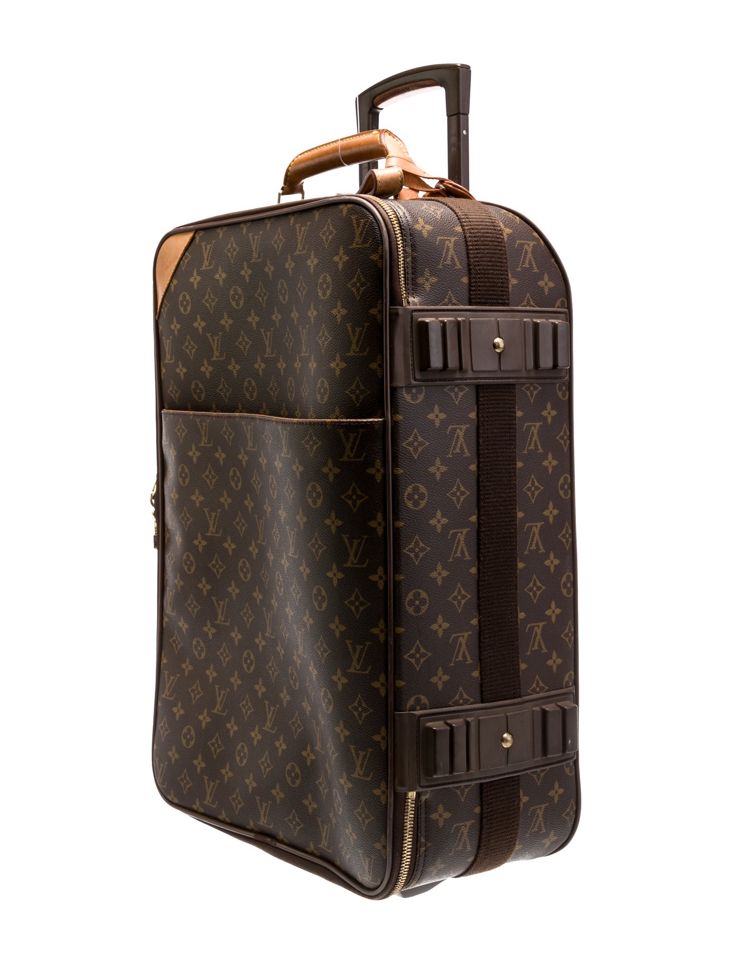 Louis Vuitton LV Monogram Bôite Chapeaux 50 Vintage - Brown Luggage and ...