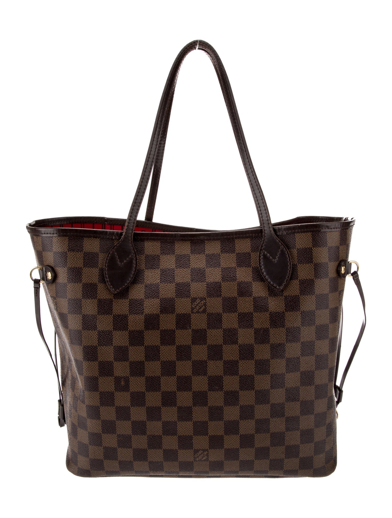 Louis Vuitton Damier Ebene Neverfull MM - Brown Totes, Handbags ...