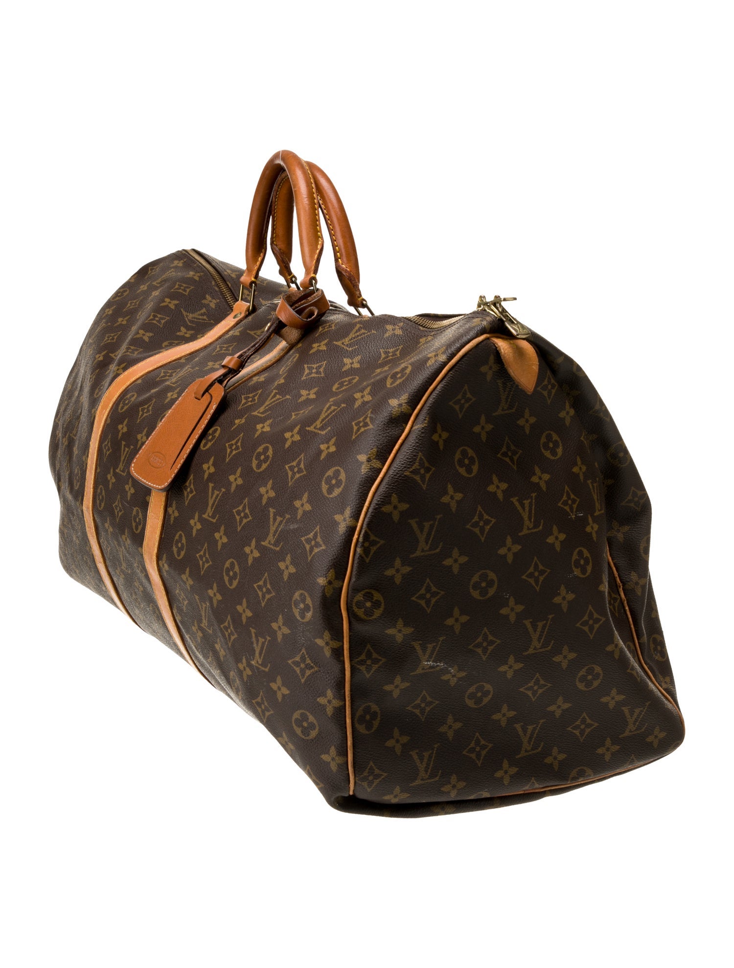 Louis Vuitton LV Monogram Keepall 60 - Brown Luggage and Travel, Handbags - LOU1036124 | The ...
