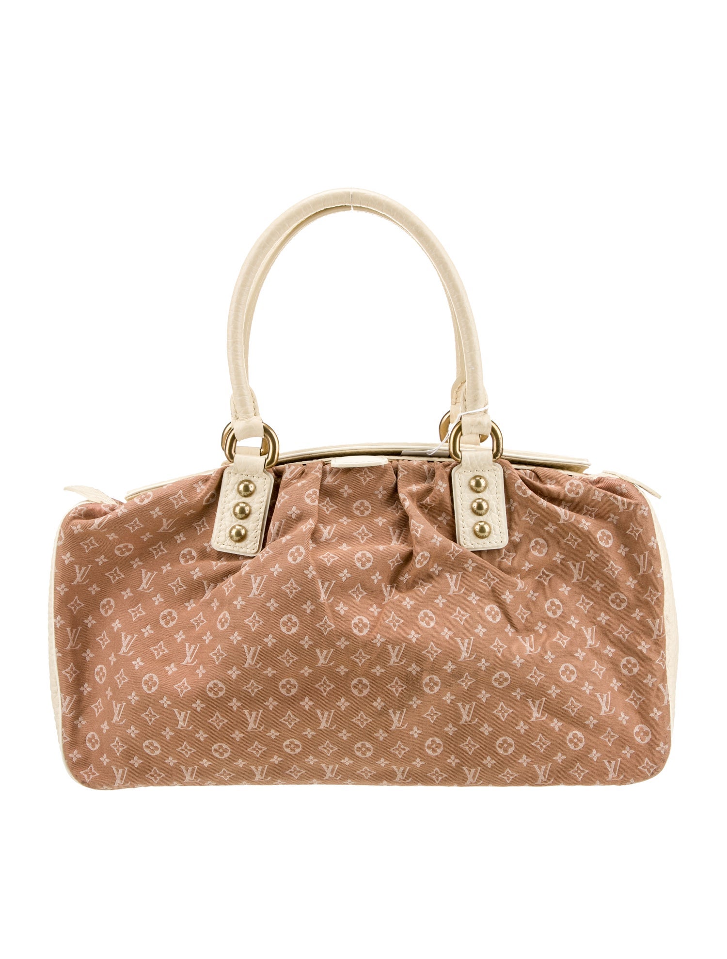 Louis Vuitton Monogram Mini Lin Trapeze PM Vintage - Pink Handle Bags ...