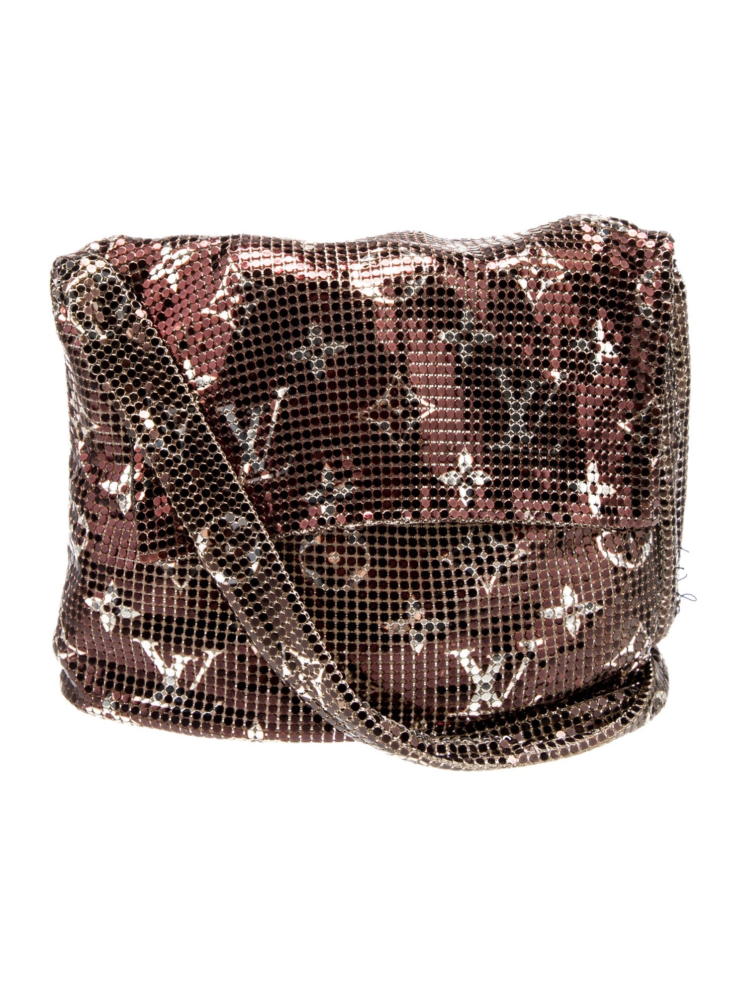 Louis Vuitton LV Monogram Frances Chainmail - Brown Crossbody Bags ...