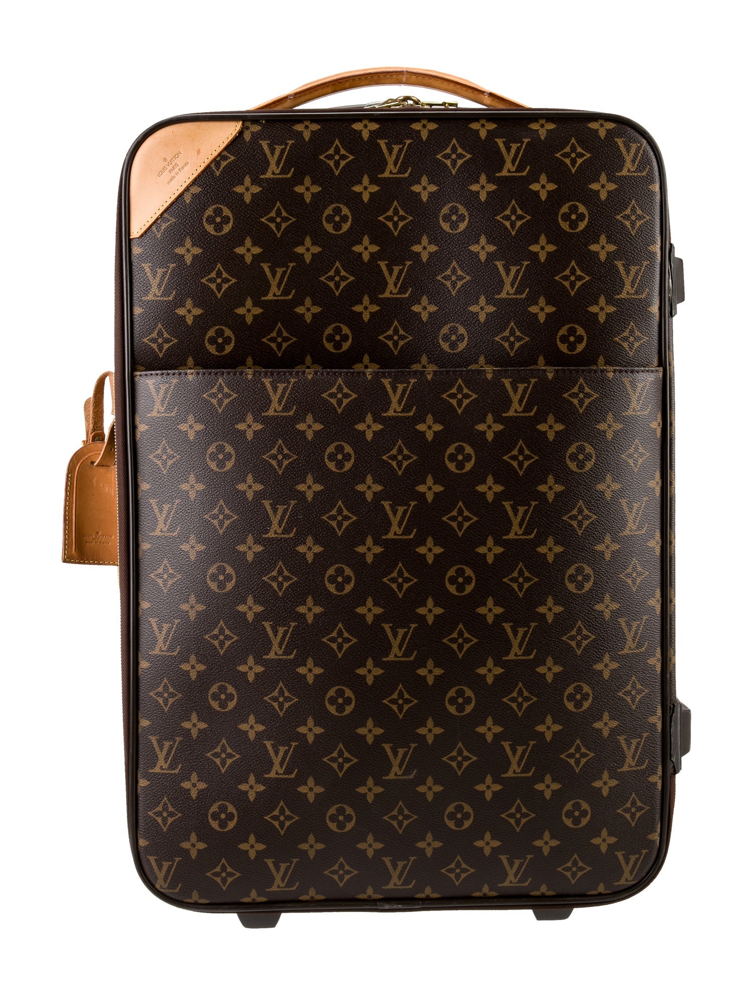 Louis Vuitton LV Monogram Bôite Chapeaux 50 Vintage - Brown Luggage and ...