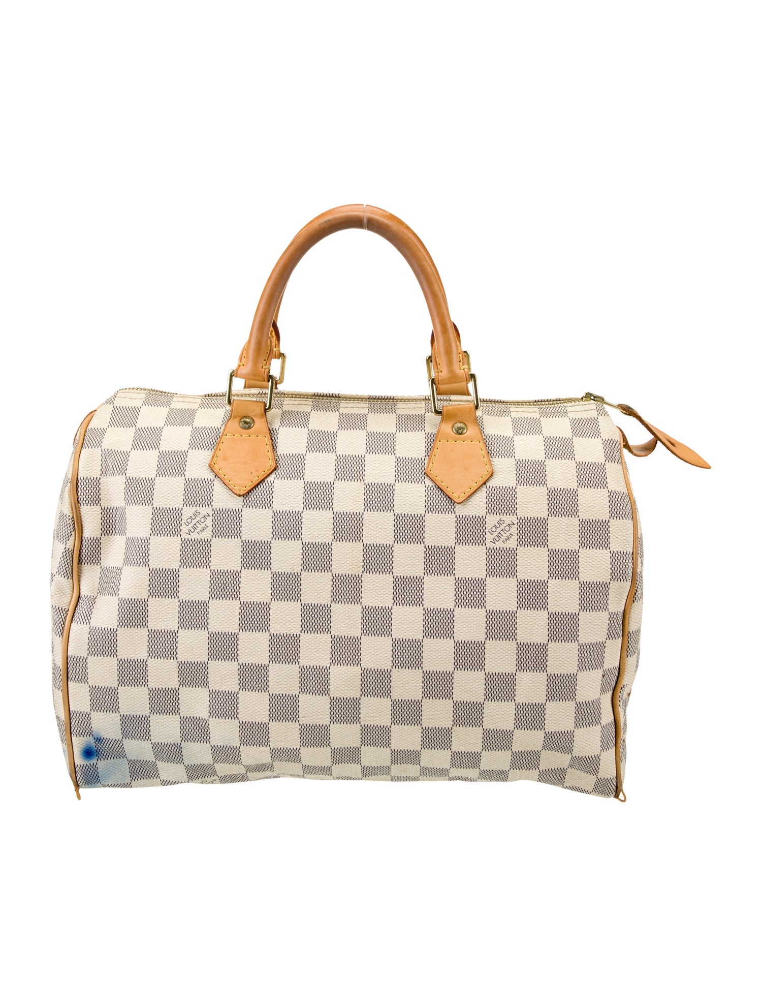 Louis Vuitton Damier Azur Speedy Medium - Neutrals Handle Bags, Handbags - LOU1067925 | The RealReal