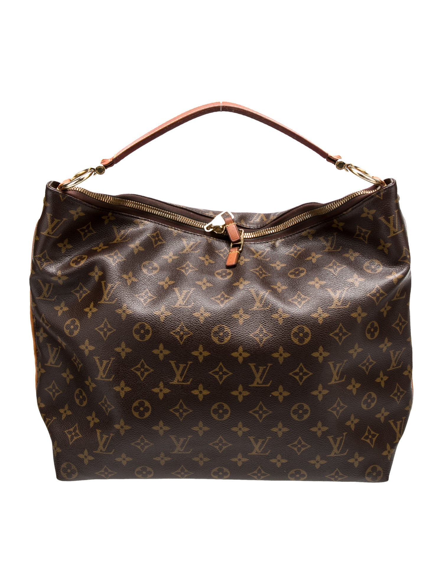 Louis Vuitton LV Monogram Sully MM - Brown Hobos, Handbags - LOU1068350 ...