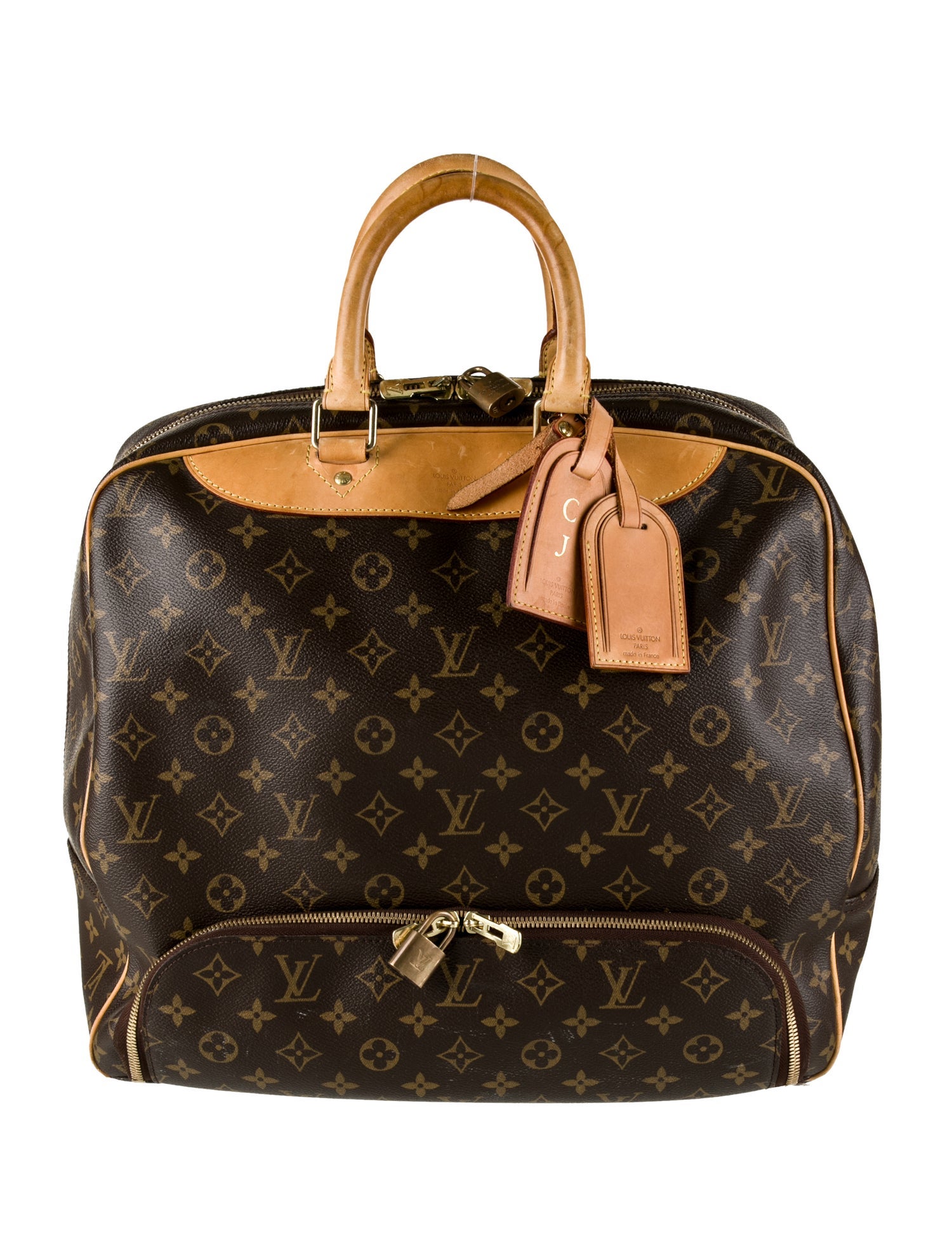 Louis Vuitton LV Monogram Evasion - Brown Handle Bags, Handbags ...