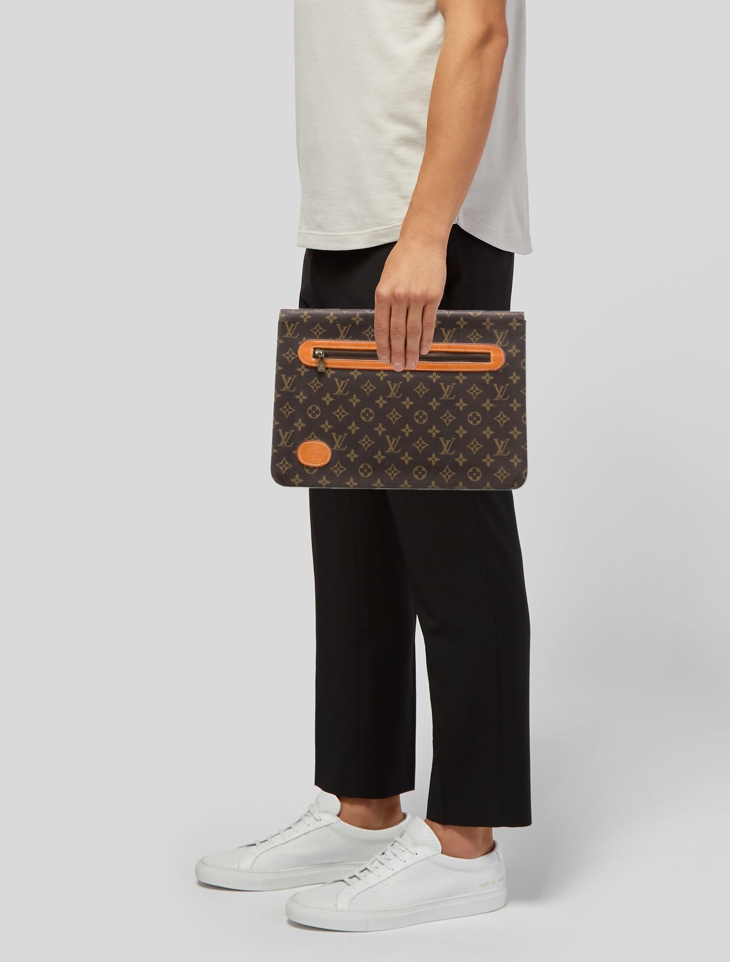 Louis Vuitton LV Monogram Solar Ray A4 w/ Tags - Brown Portfolios ...