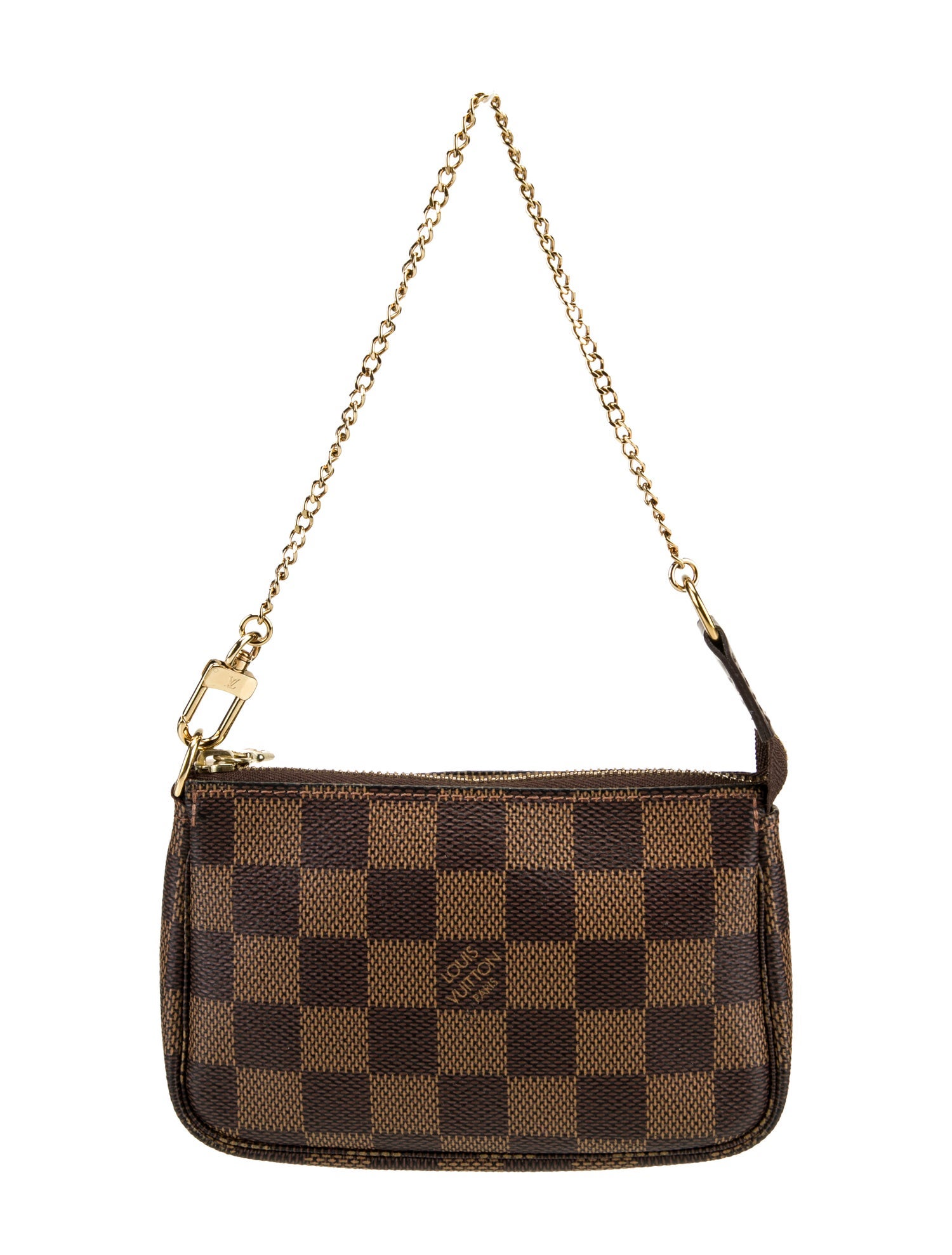 Louis Vuitton LV Monogram Pochette Accessoires Mini - Brown Mini Bags ...