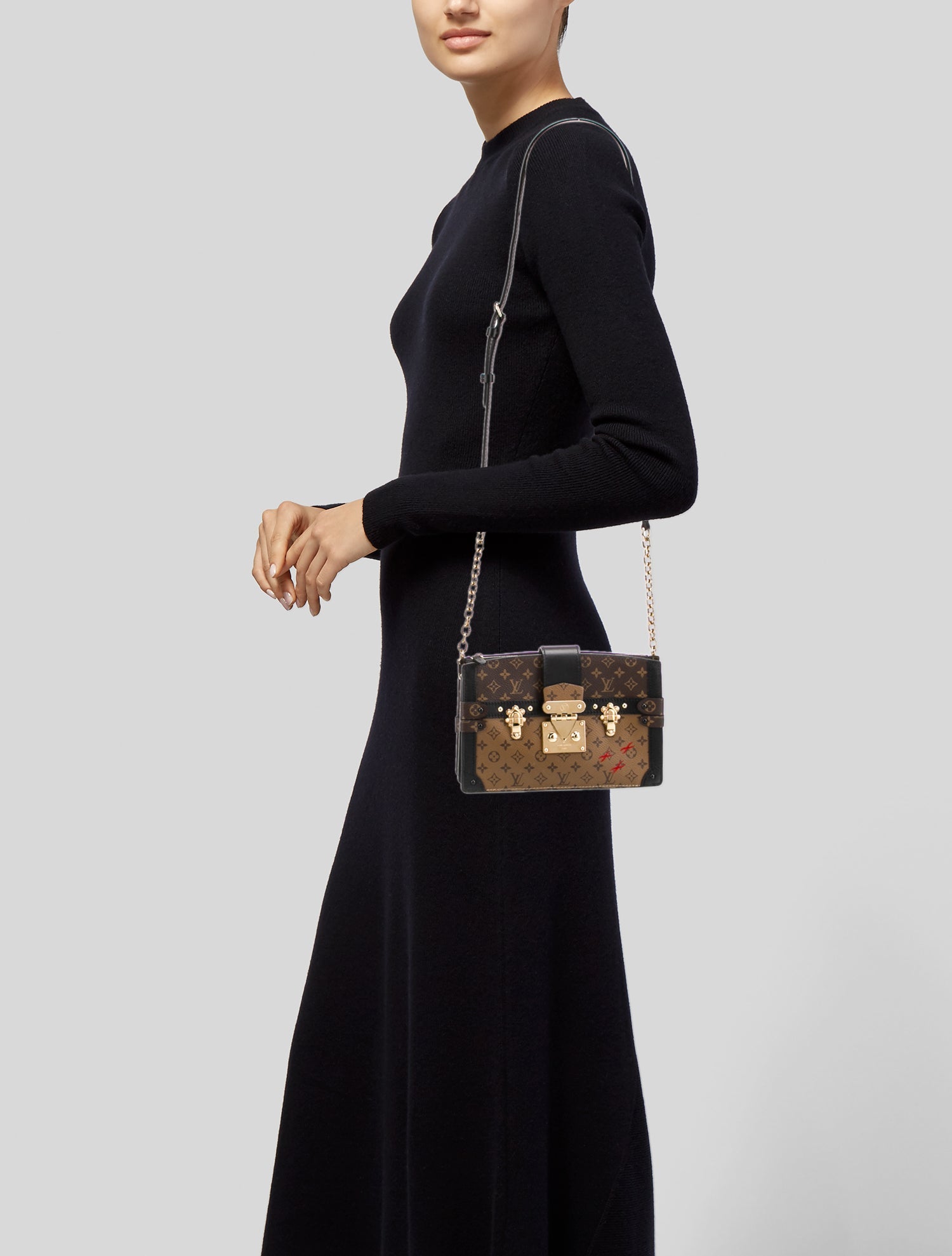 Louis Vuitton LV Monogram Crossbody Bag - Brown Crossbody Bags ...