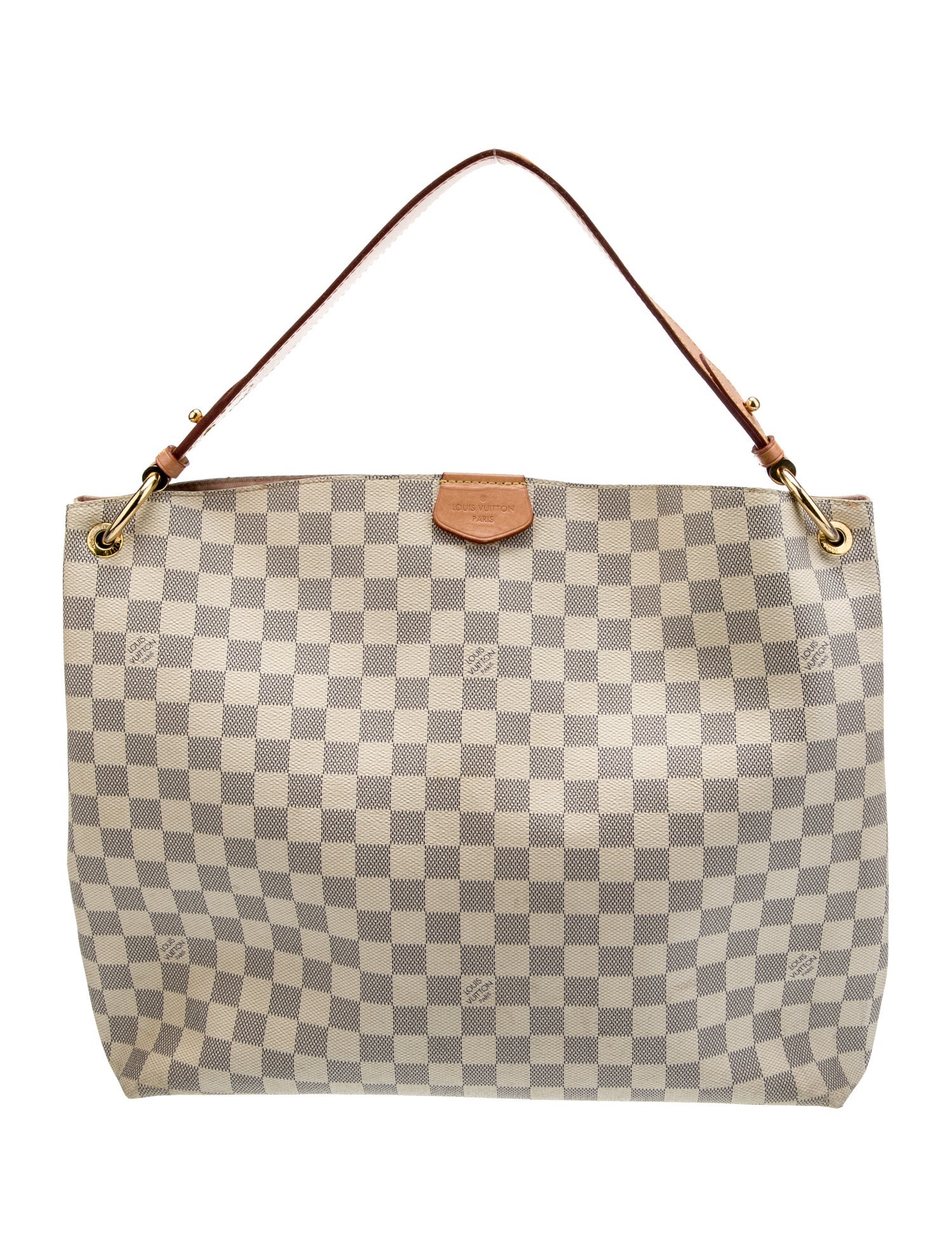 Louis Vuitton Damier Azur Graceful MM - Neutrals Totes, Handbags ...