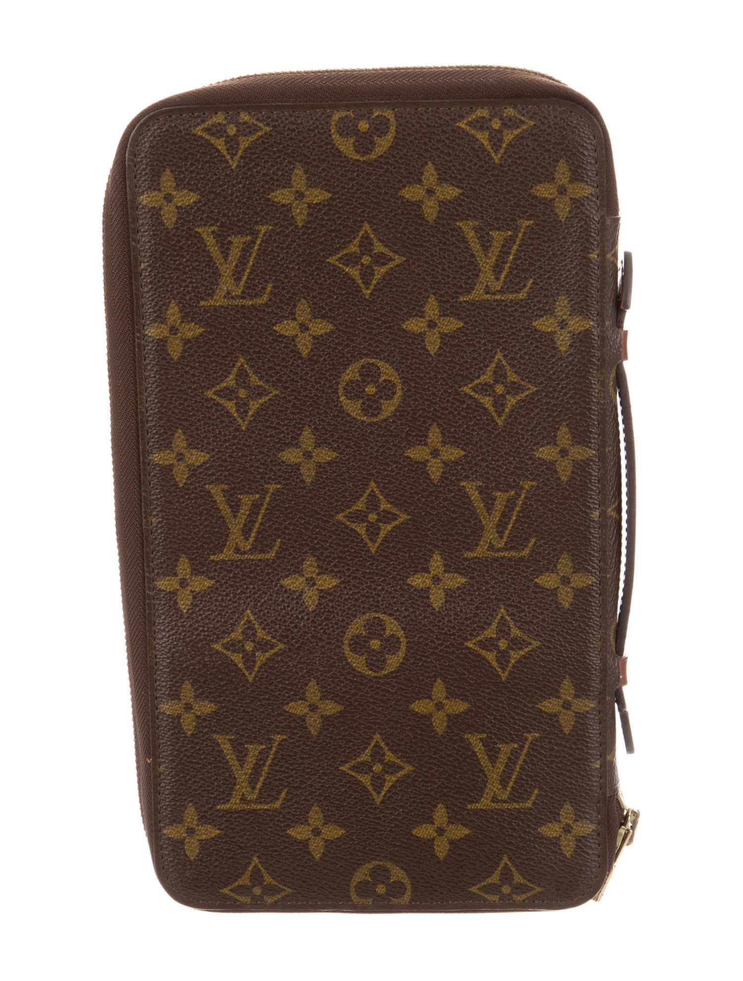 Louis Vuitton Monogram Poche Escapade Travel Organizer - Brown Travel ...
