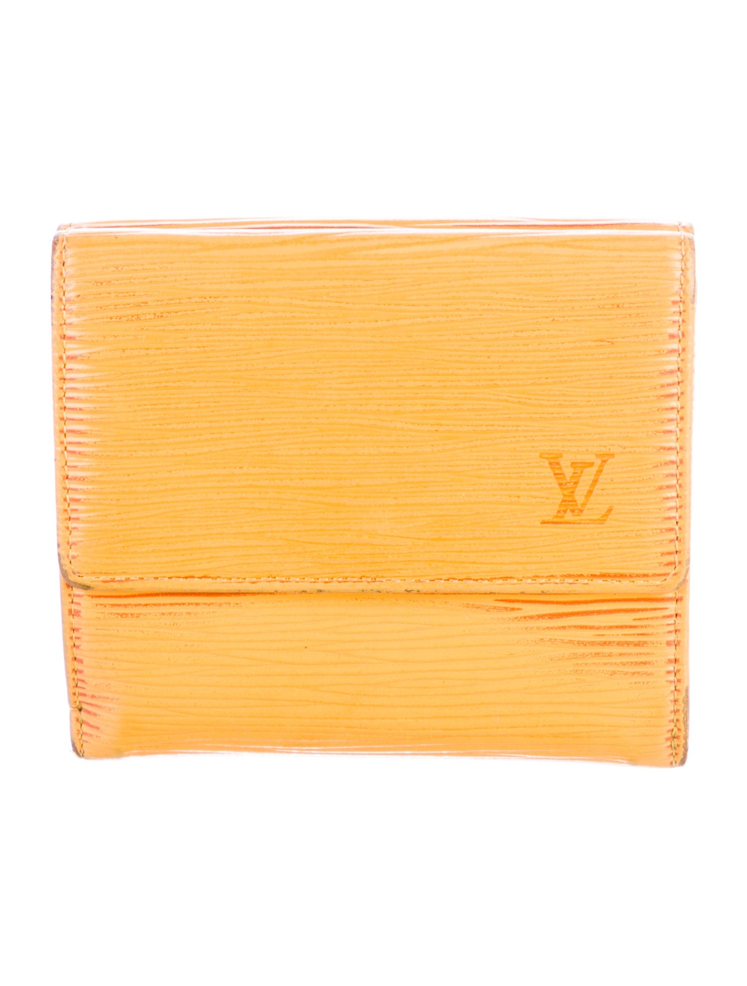 Louis Vuitton Epi Leather Elise Wallet - Yellow Wallets, Accessories ...