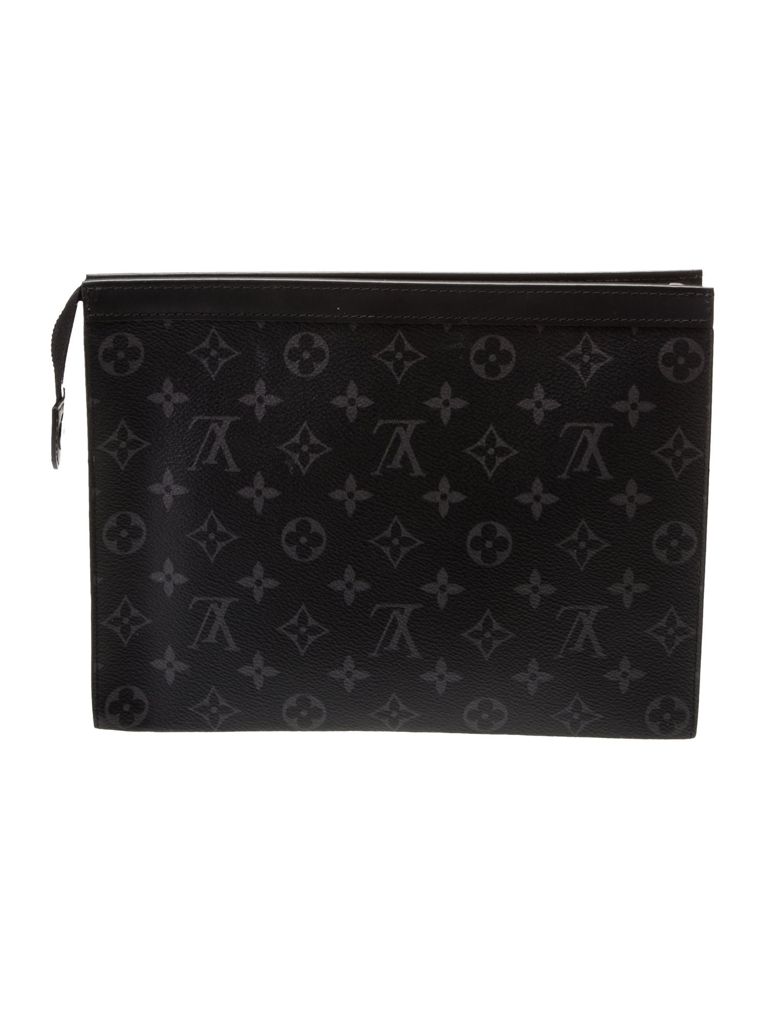 Louis Vuitton Monogram Eclipse Pochette Voyage MM - Black Toiletry Bags ...