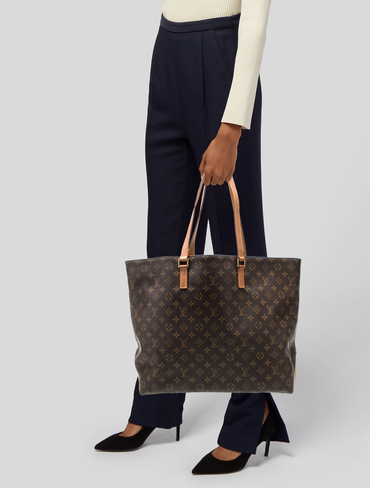 Louis Vuitton LV Monogram Cabas Alto Vintage - Brown Totes, Handbags ...