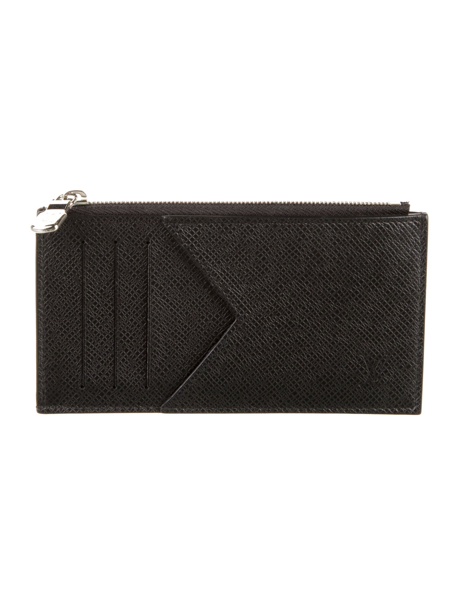 Louis Vuitton Taiga Leather Wallet - Black Wallets, Accessories ...
