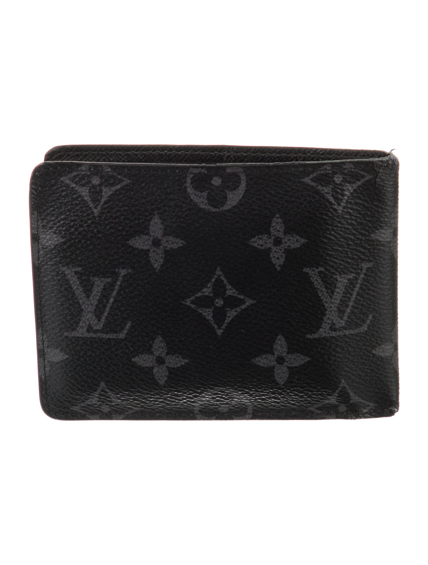 Louis Vuitton LV Monogram Coated Canvas Porte-Monnaie Tresor Wallet ...