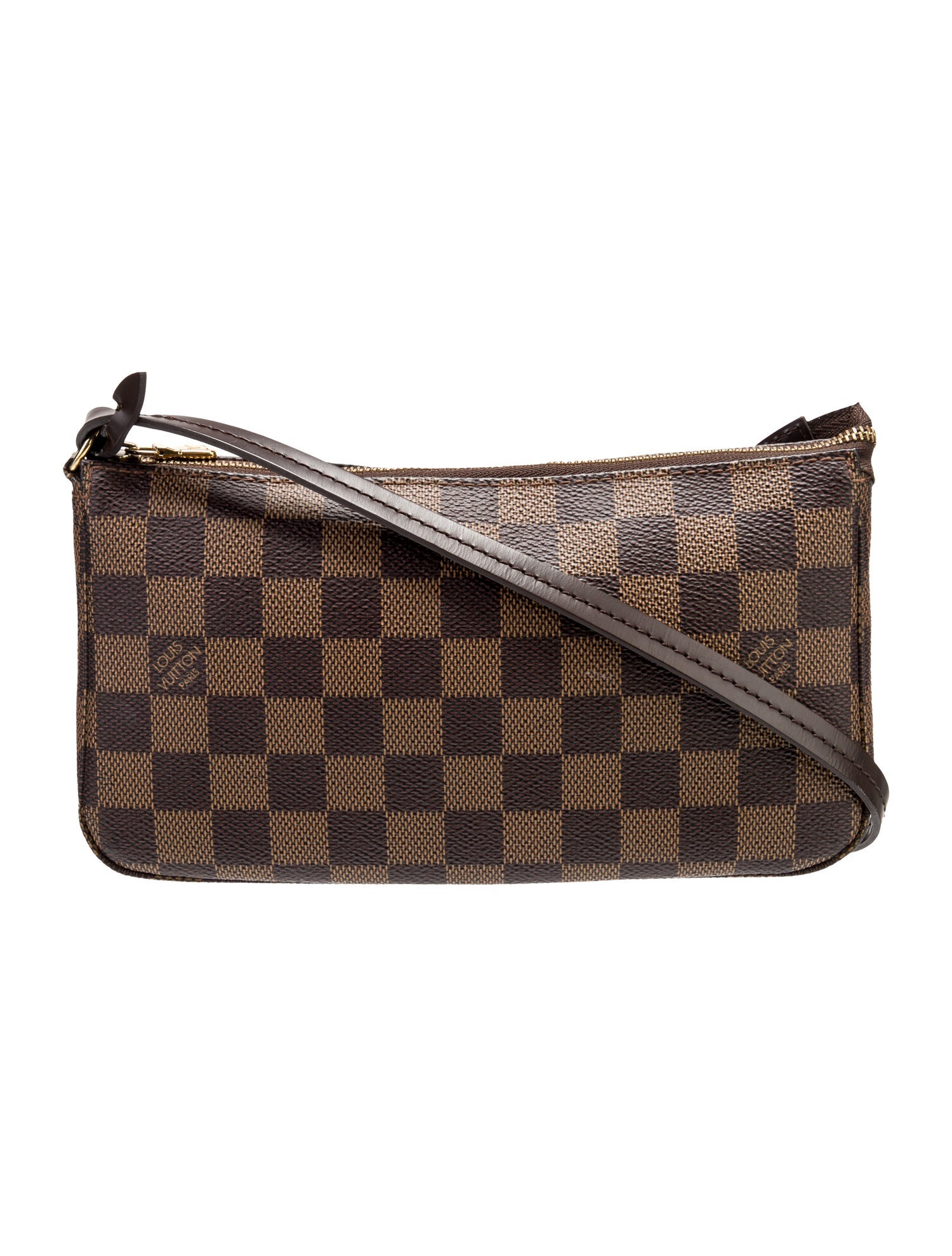 Louis Vuitton Damier Ebene Pochette Accessoires - Brown Shoulder Bags ...