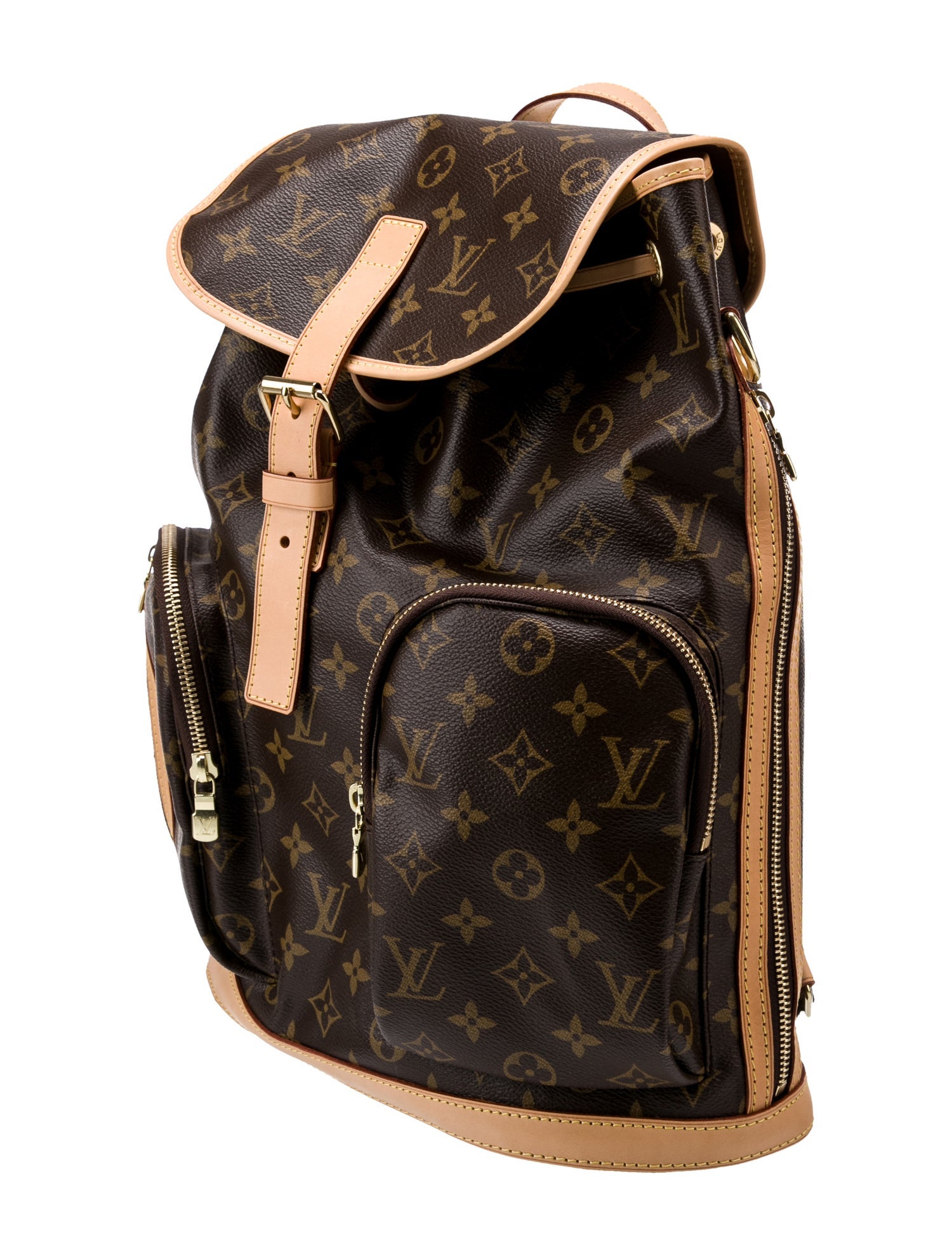 Louis Vuitton Monogram Montsouris GM - Brown Backpacks, Handbags ...
