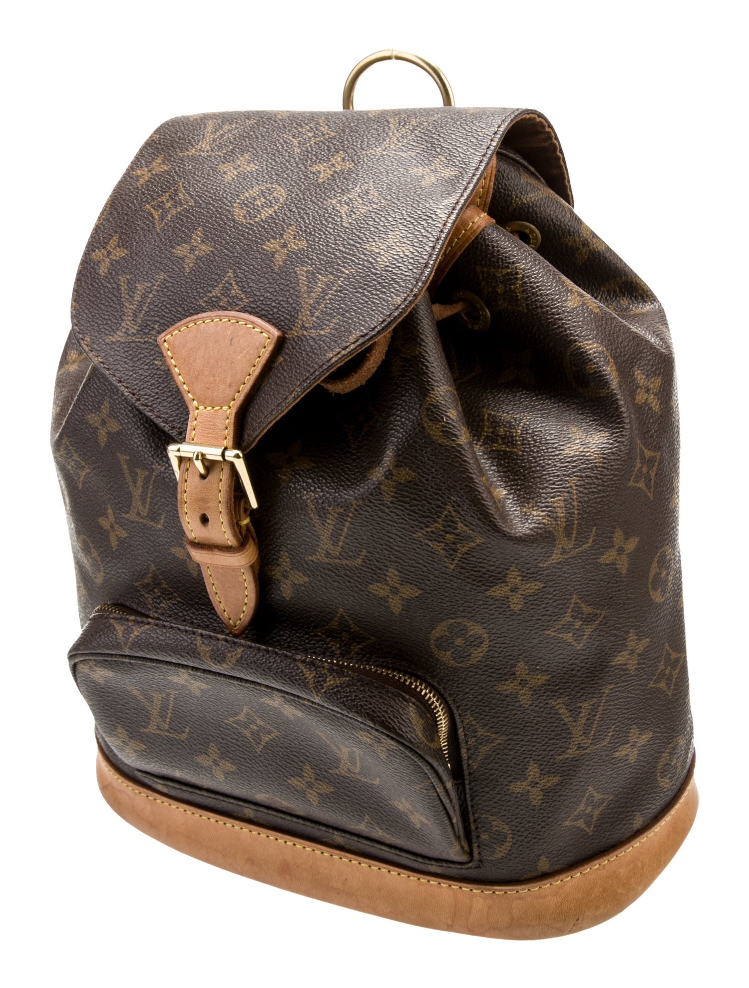 Louis Vuitton Monogram Montsouris Vintage - Brown Backpacks, Handbags ...