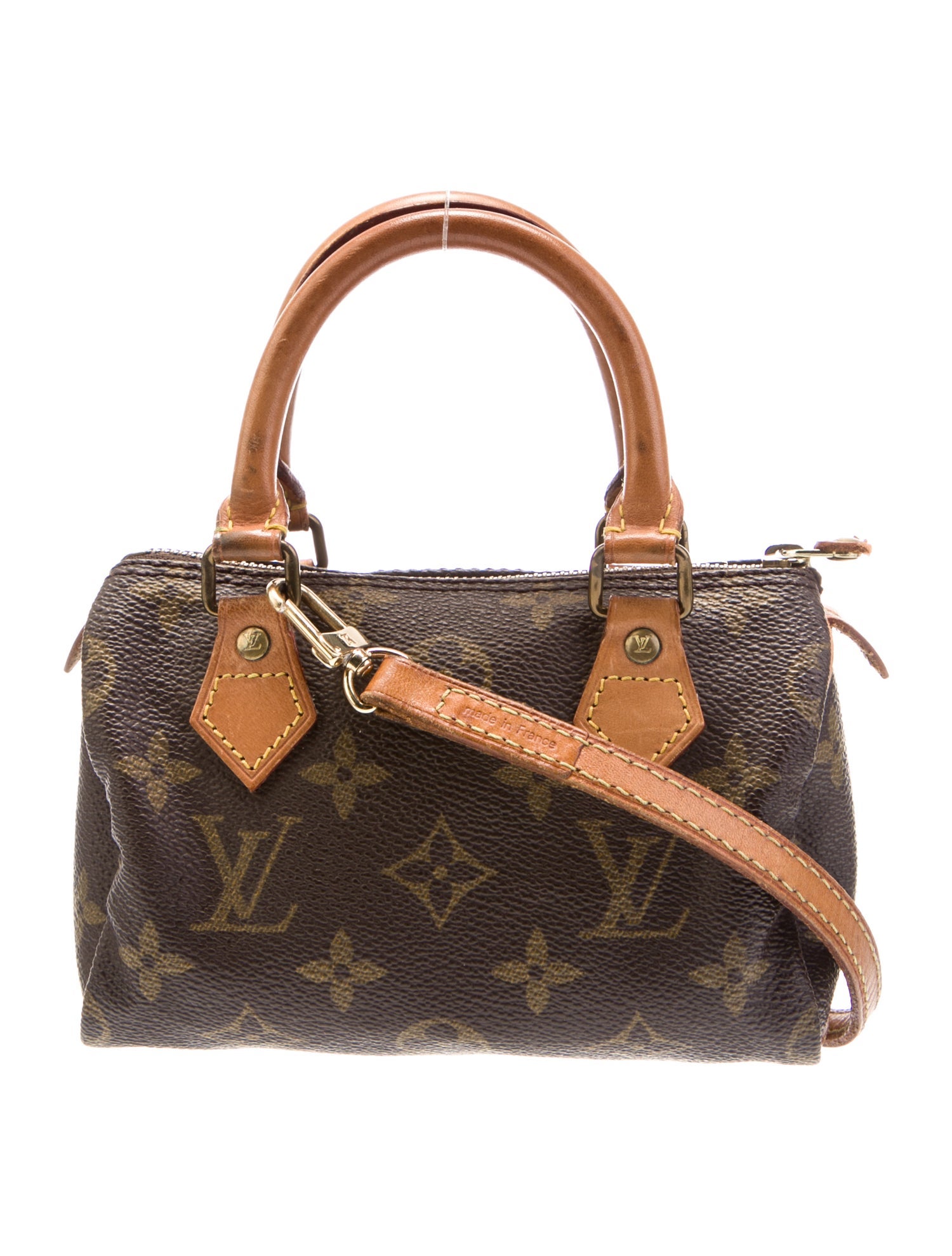 Louis Vuitton LV Monogram Speedy HL Vintage - Brown Mini Bags, Handbags ...