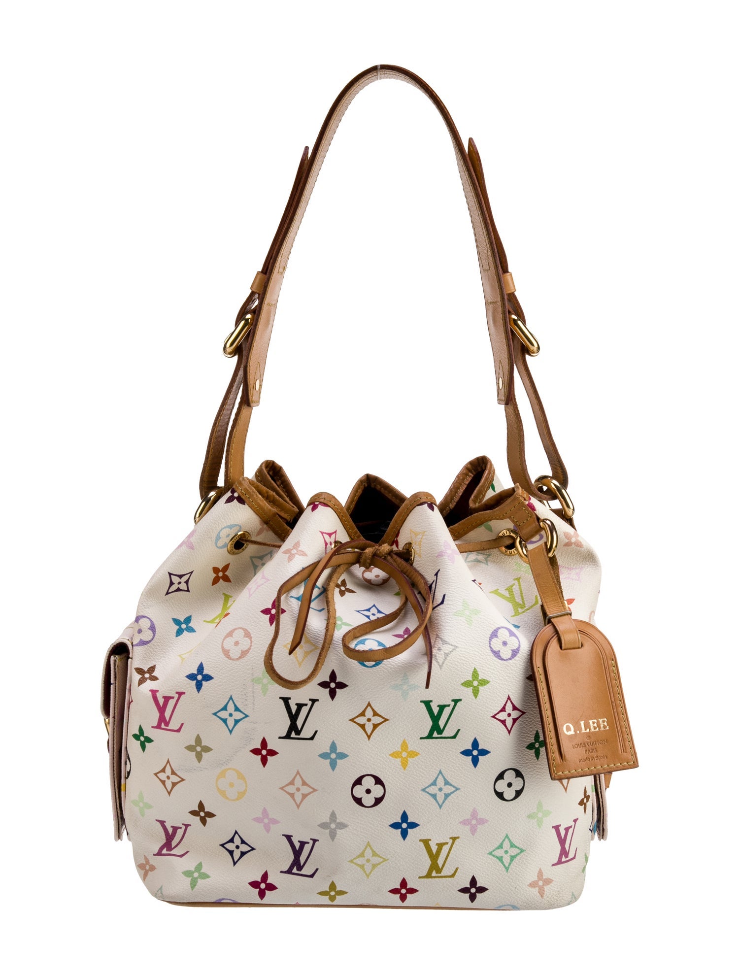 Louis Vuitton Multicolore Monogram Noé - Neutrals Bucket Bags, Handbags ...