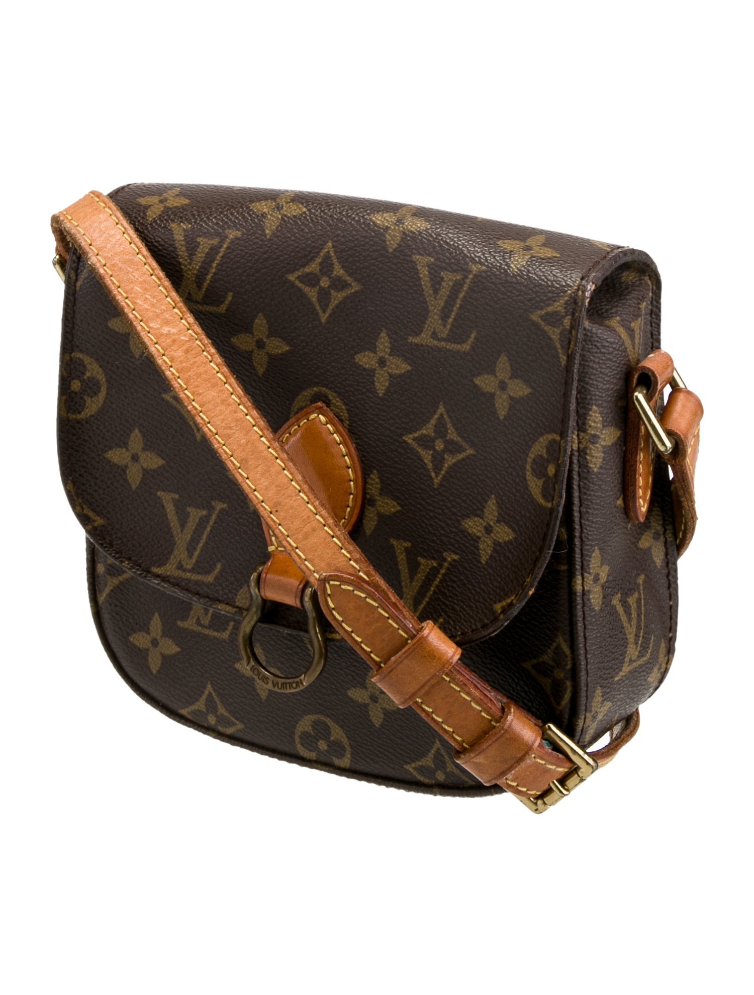 Louis Vuitton LV Monogram Saint Cloud PM Vintage - Brown Crossbody Bags ...