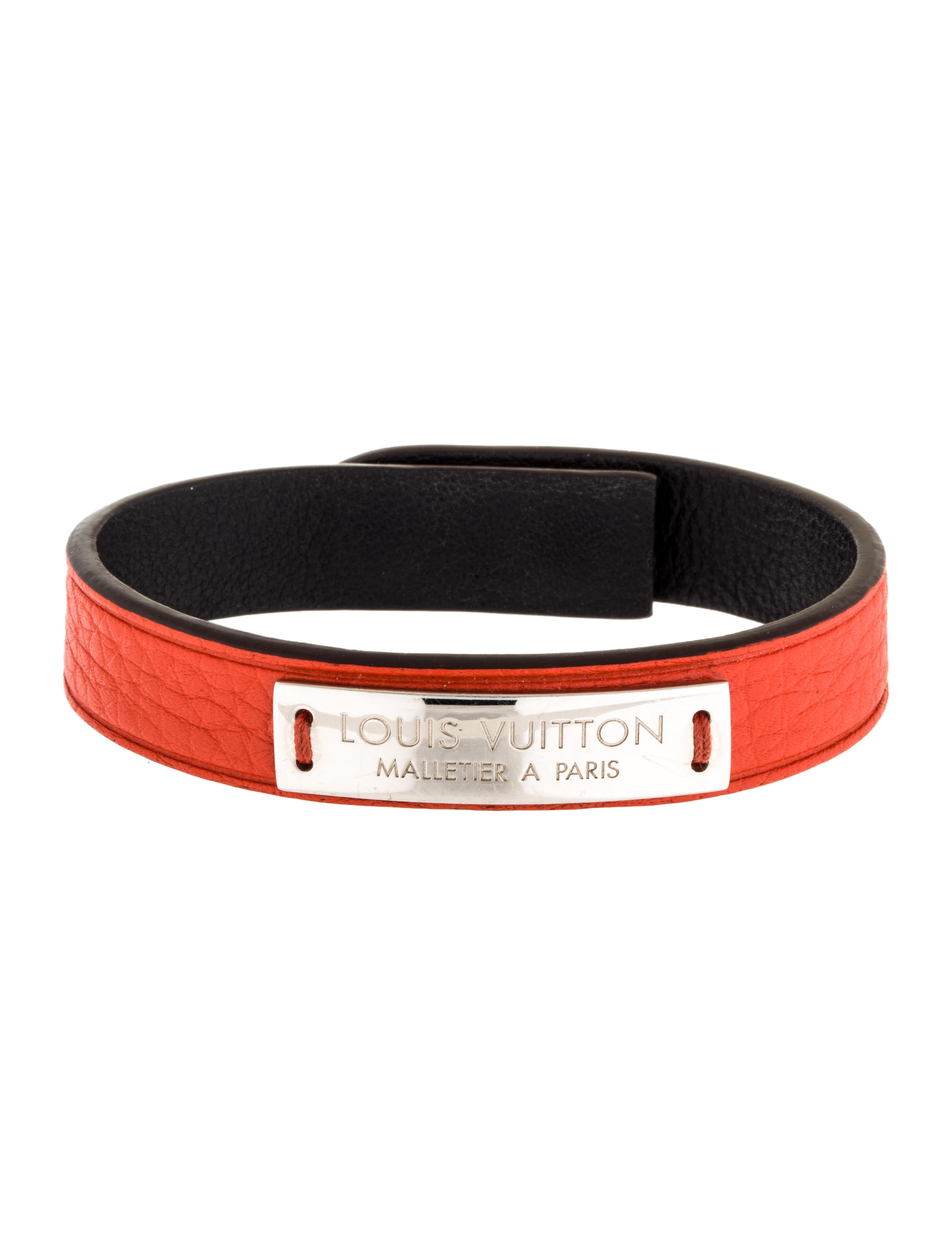 Louis Vuitton Leather Bracelet - Bracelets - LOU108038 | The RealReal