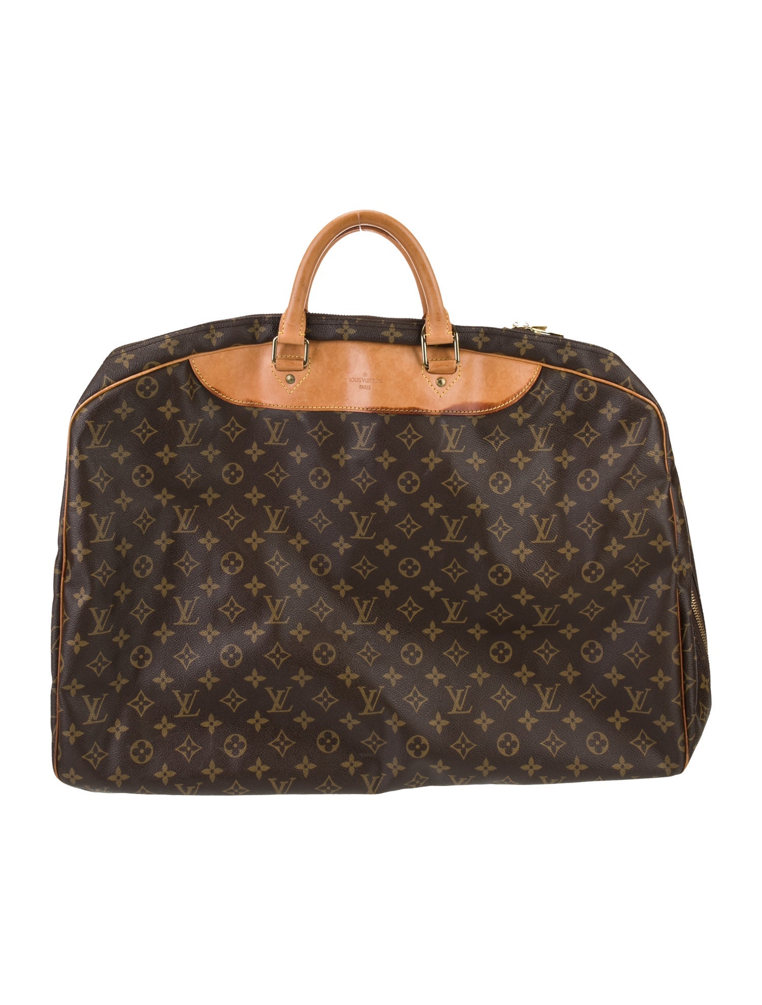 Louis Vuitton LV Monogram Weekender Bag Vintage - Brown Luggage and ...