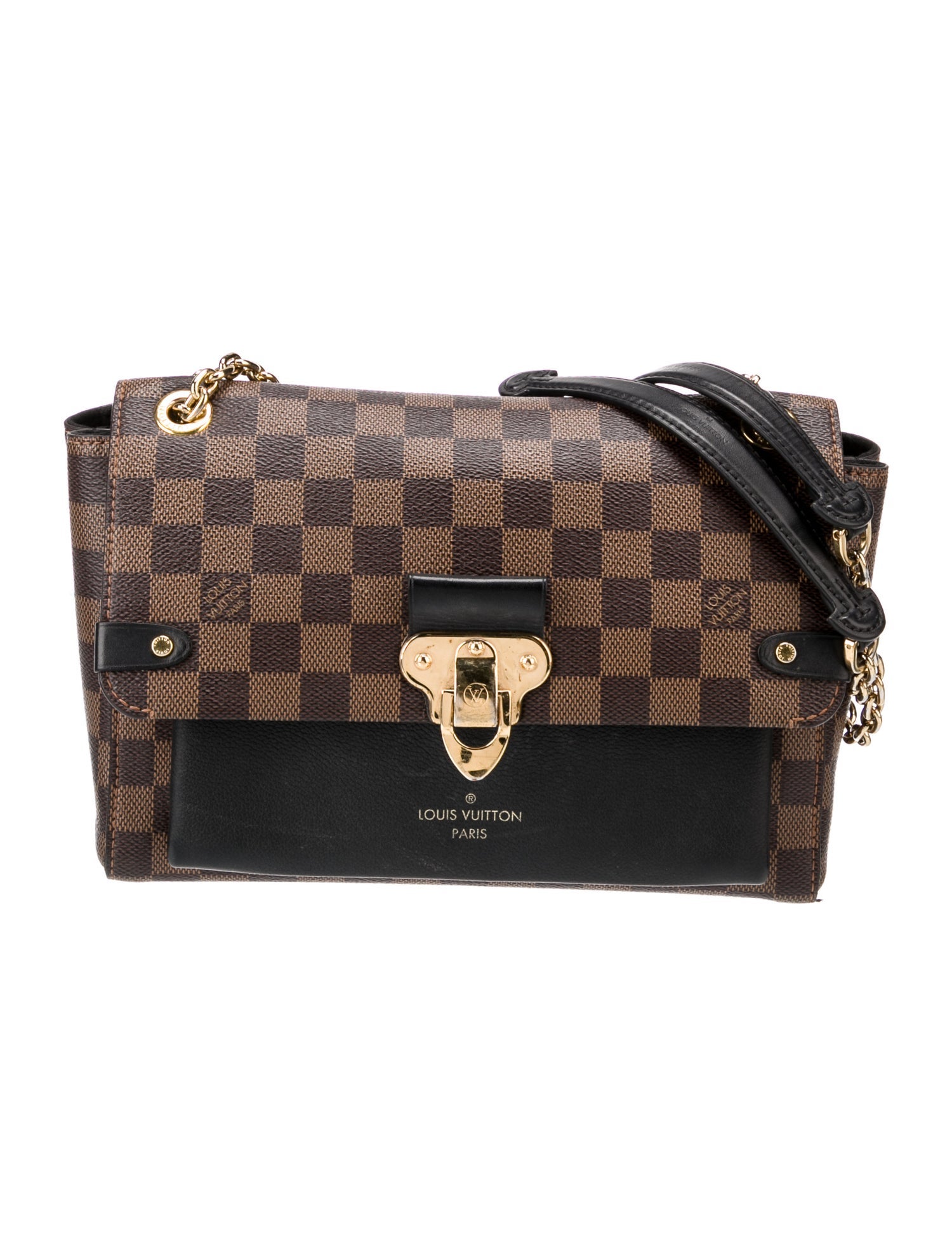 Louis Vuitton Damier Ebene Vavin PM - Brown Shoulder Bags, Handbags ...