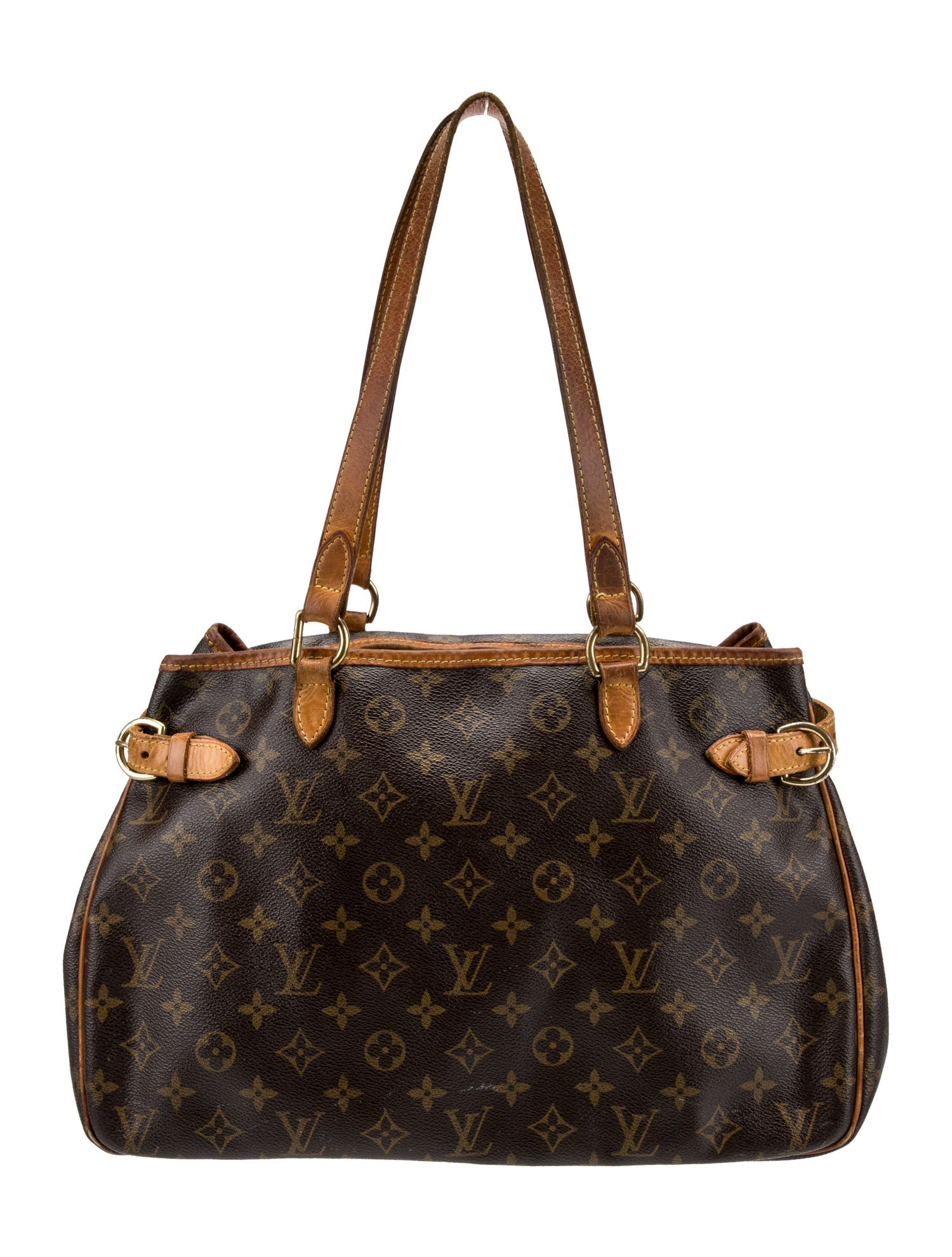 Louis Vuitton LV Monogram Batignolles Horizontal Vintage - Brown ...