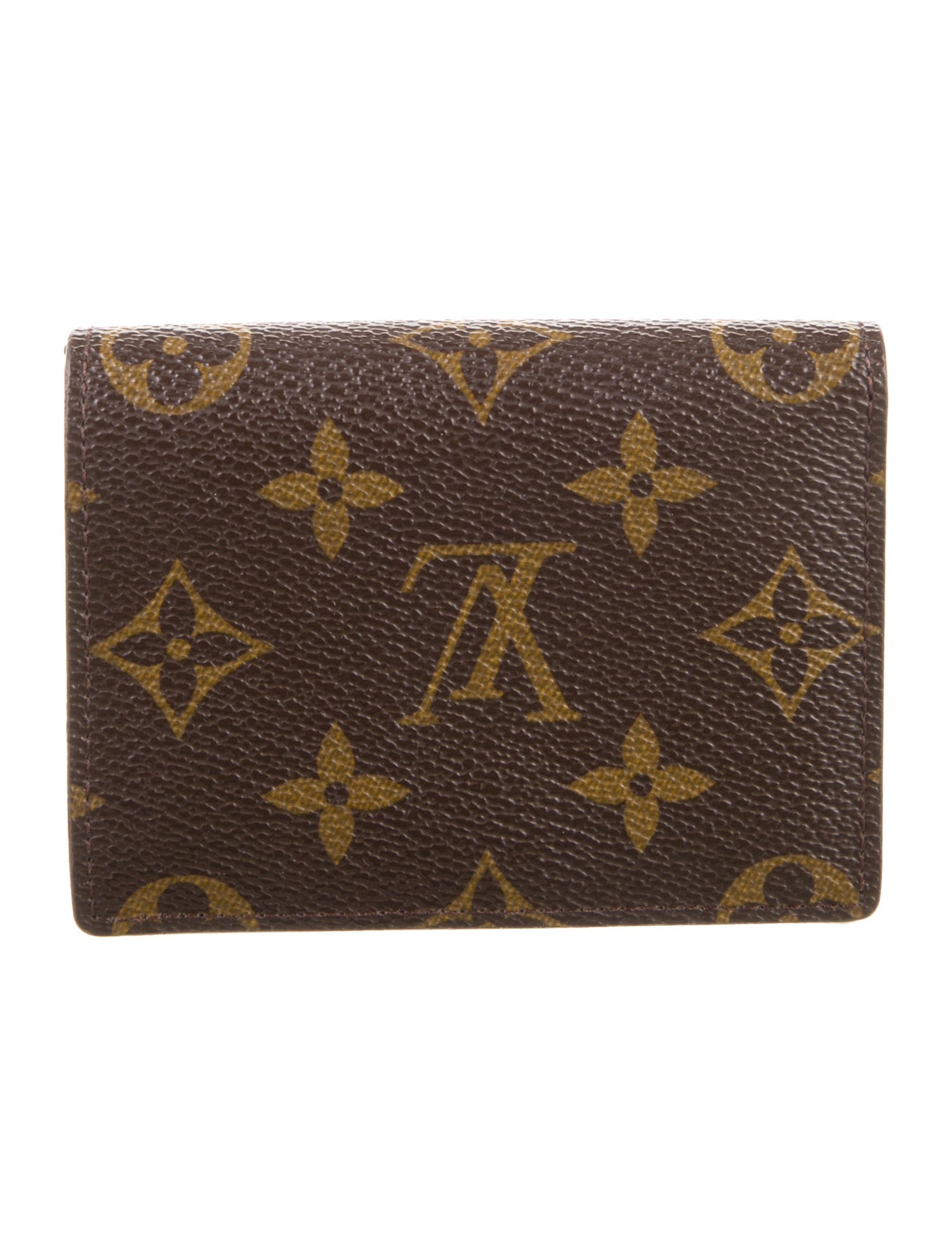 Louis Vuitton Monogram Pattern Coated Canvas Rosalie Coin Purse - Brown ...