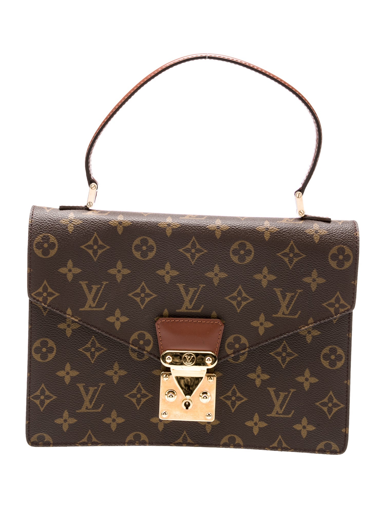 Louis Vuitton LV Monogram Concorde Vintage - Brown Shoulder Bags ...