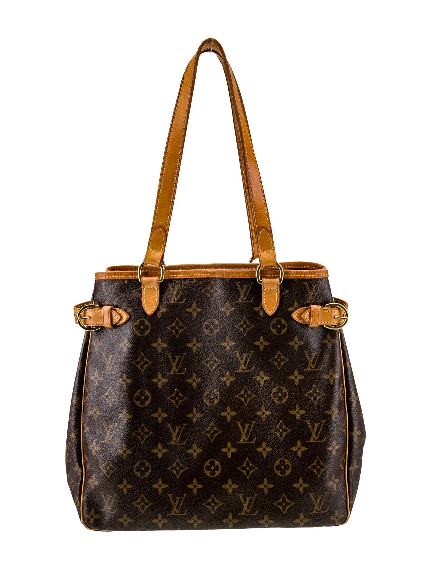 Louis Vuitton LV Monogram Batignolles Vertical - Brown Hobos, Handbags ...