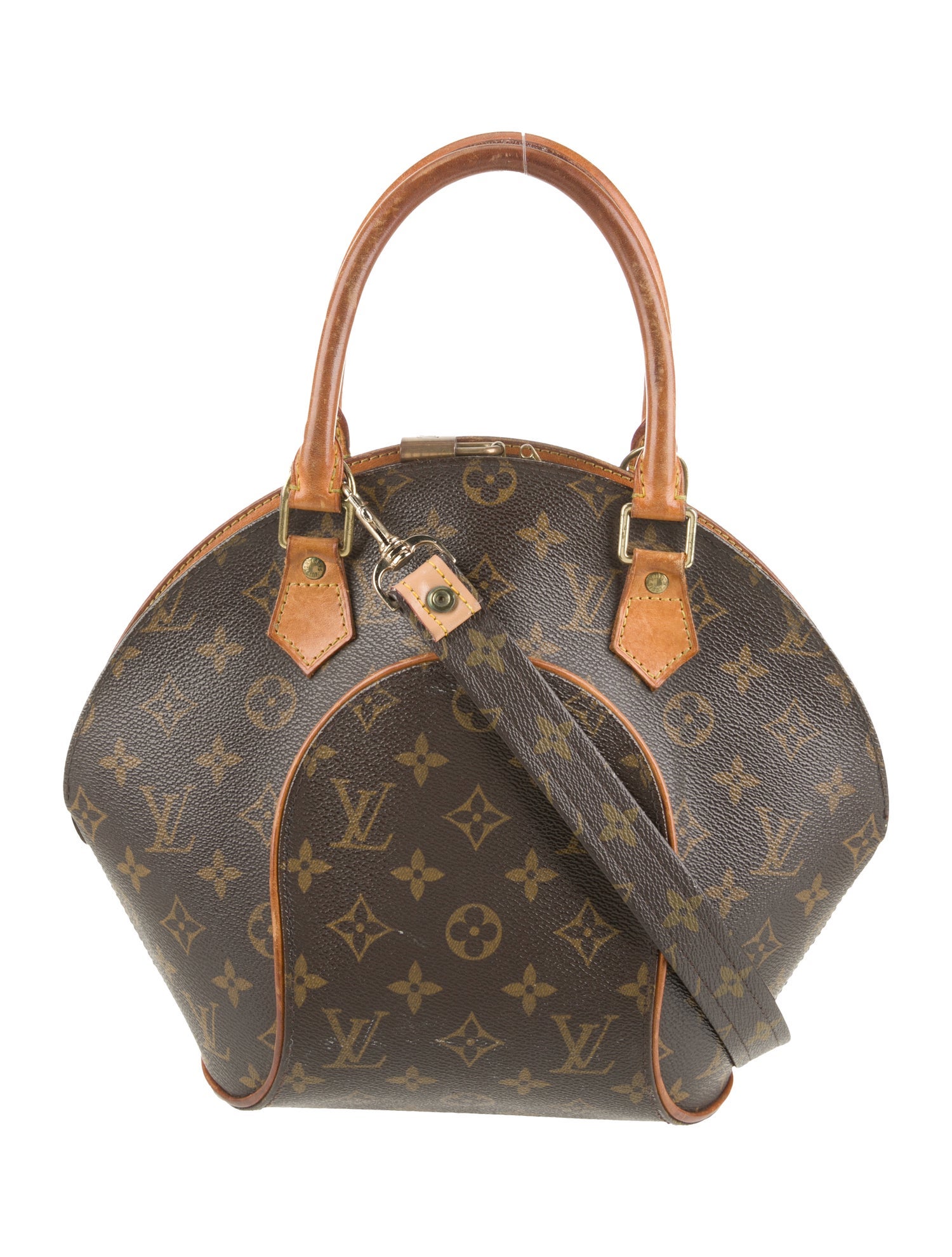 Louis Vuitton LV Monogram Ellipse PM Vintage - Brown Handle Bags, Handbags - LOU1087811 | The ...